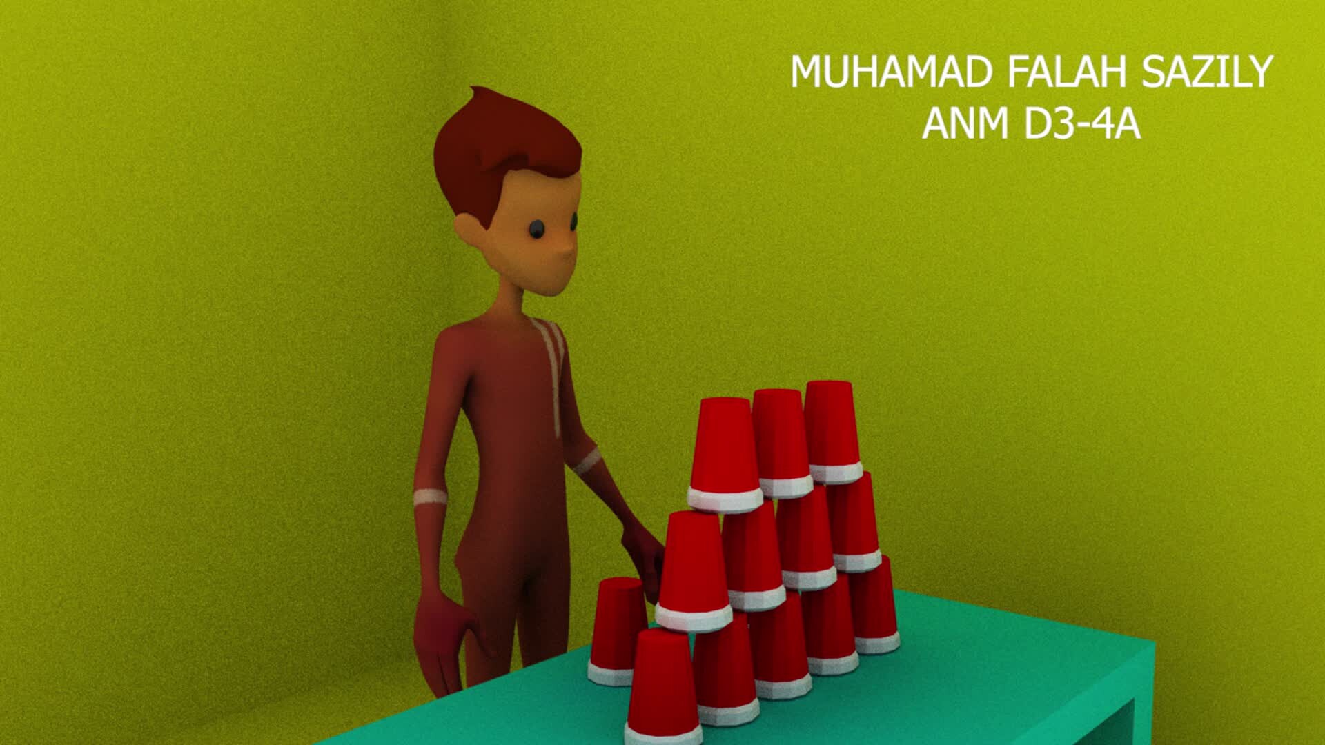 ArtStation - STACKING GLASSES_FALAH