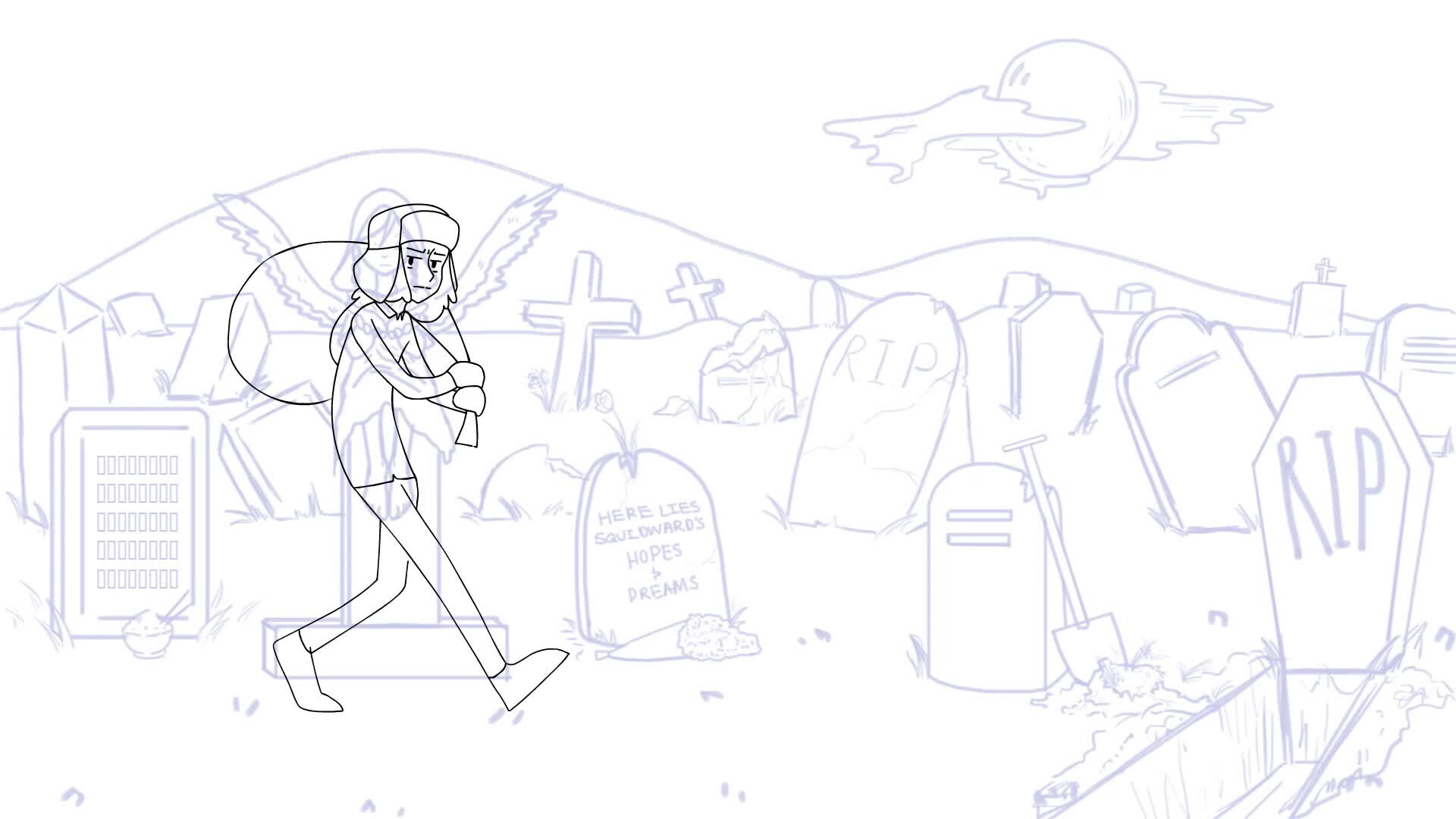 ArtStation - Walk & Sit Animation