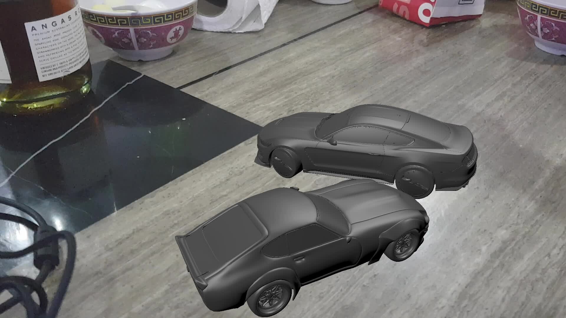 ArtStation - Cars on the table