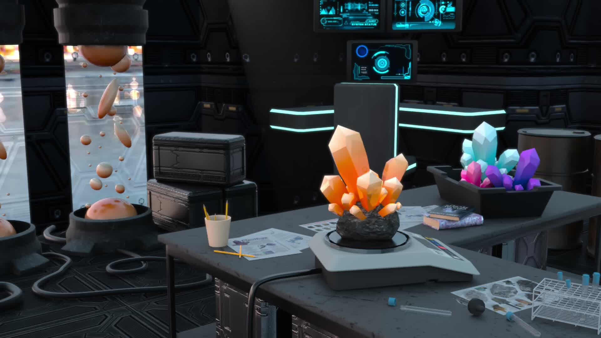 ArtStation - Sci Fi Lab [Modelling & Texturing & Lighting]