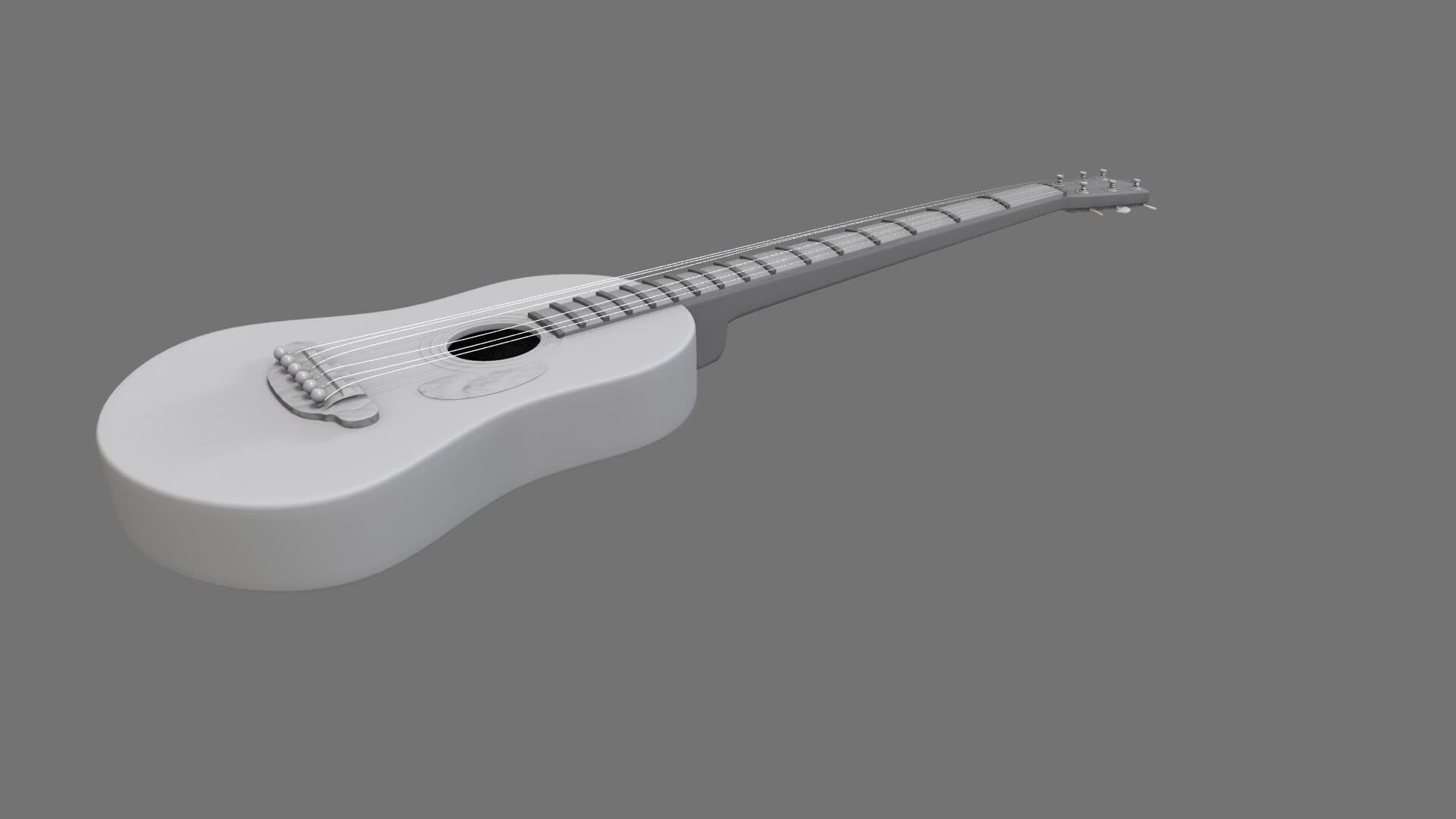 ArtStation - Guitar|3D Modeling