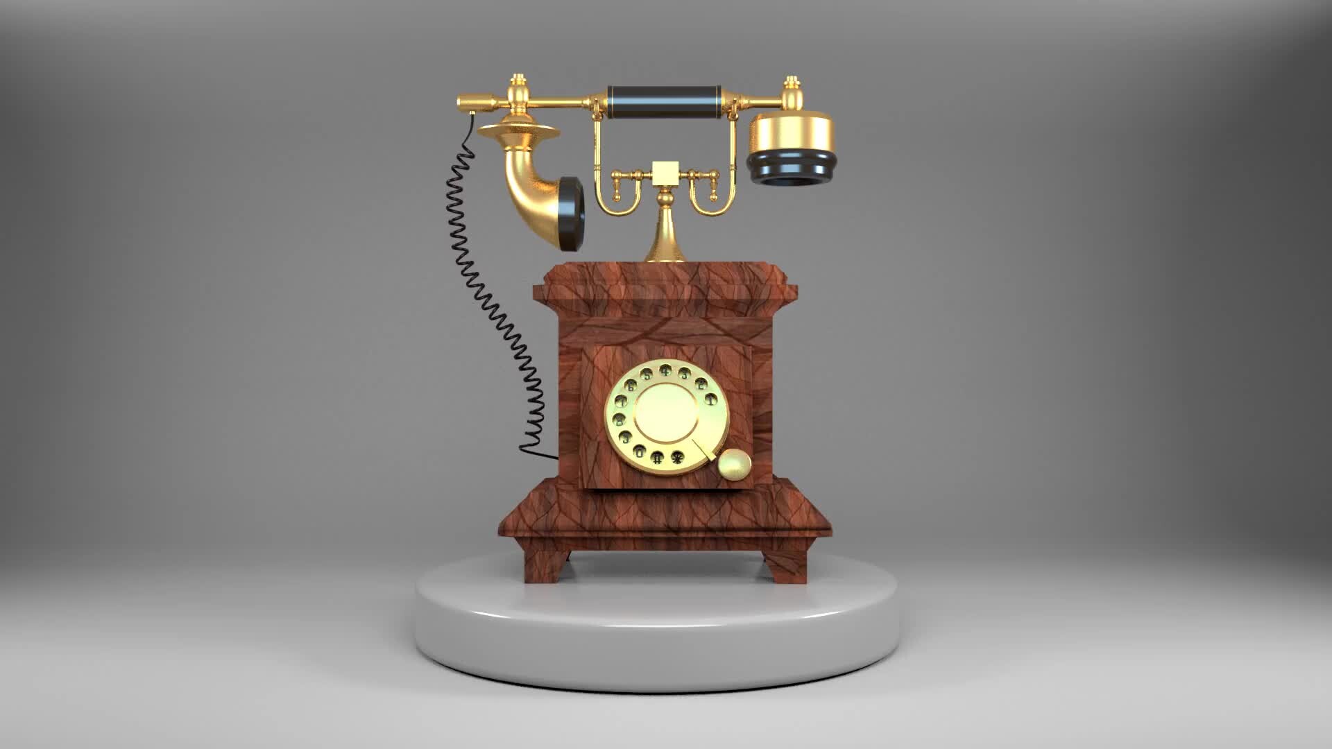 ArtStation - 3d work Telephone