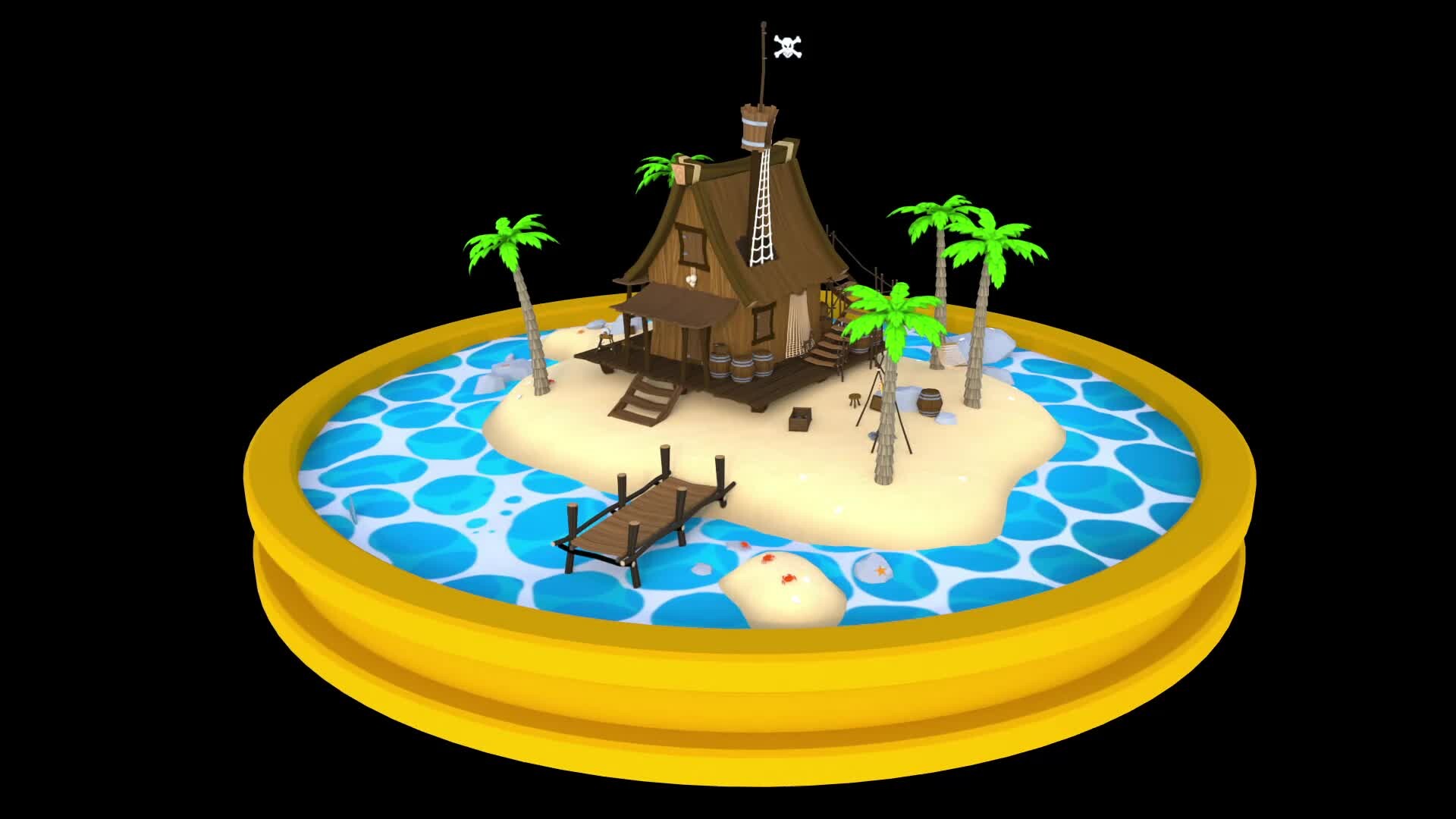 ArtStation - The Pirate Shack