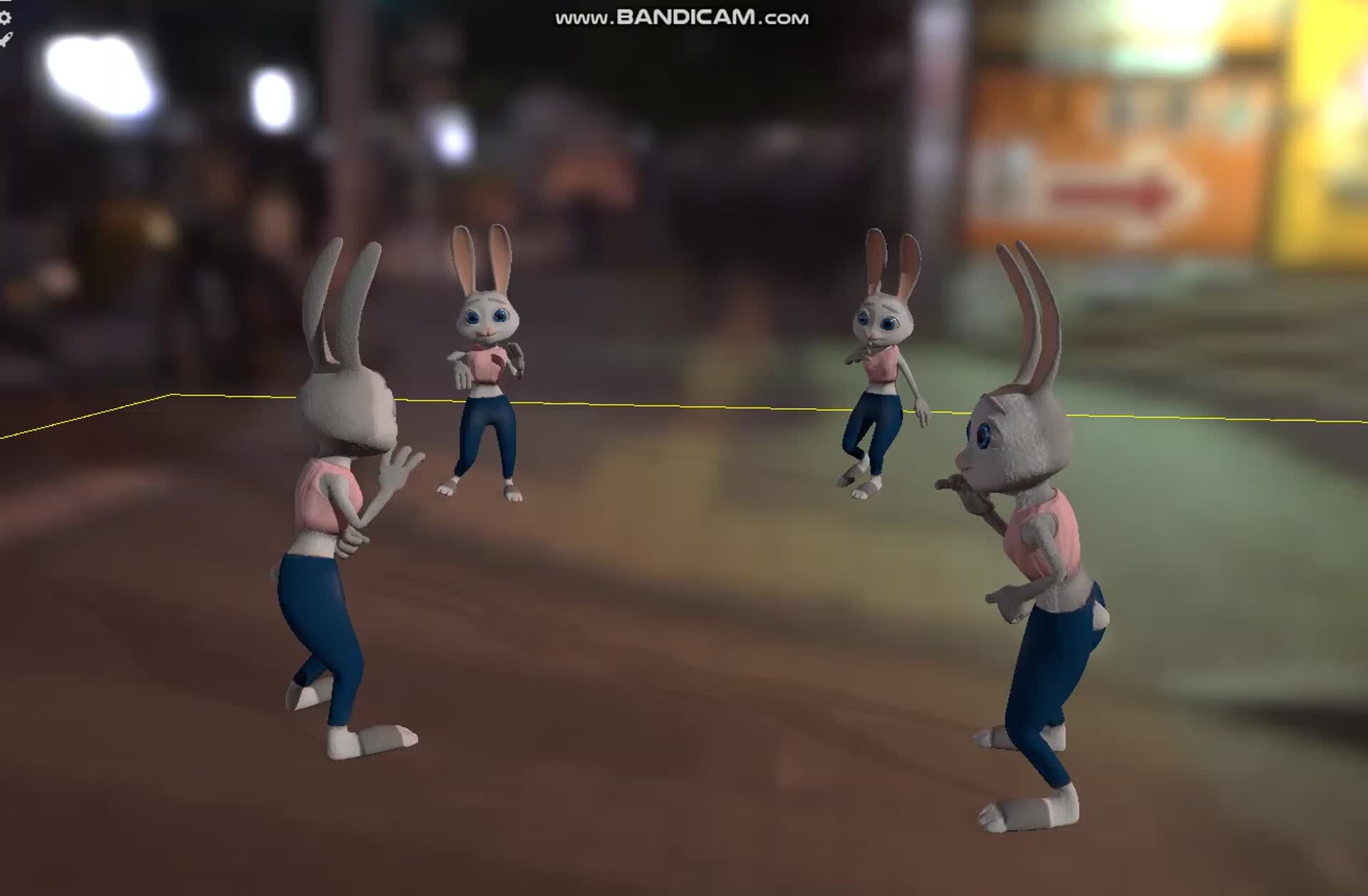 ArtStation - Dancing Bunnies