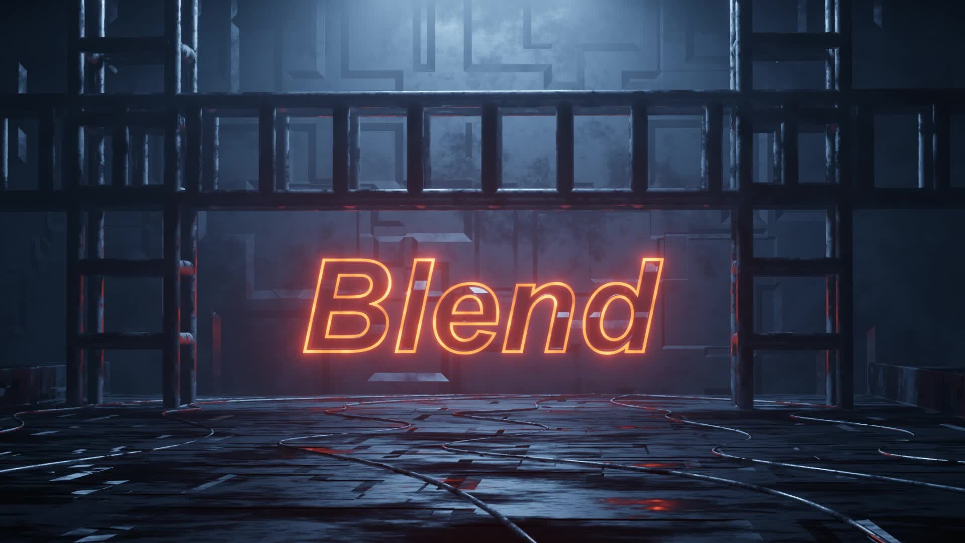 ArtStation - Cyberpunk Text Animation