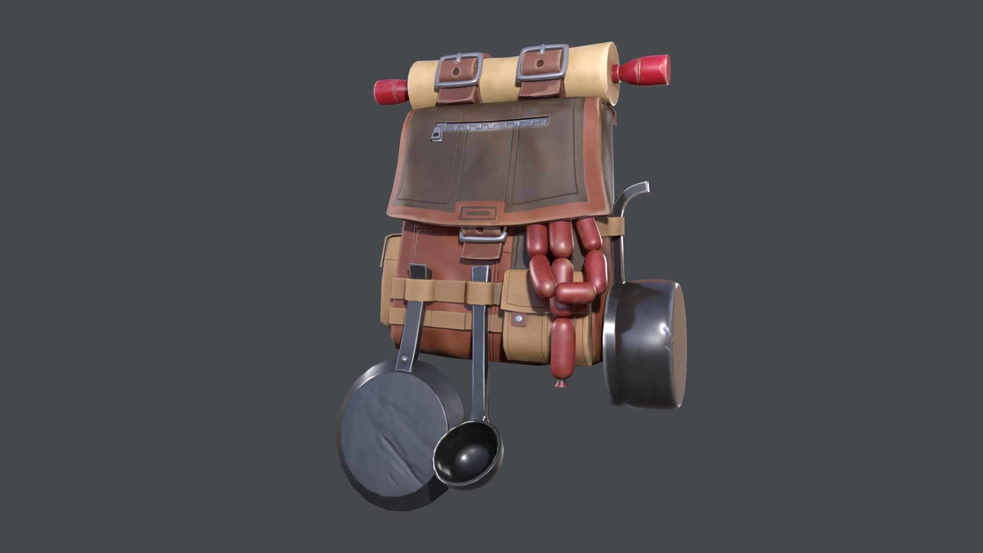 ArtStation - Stylized Backpack