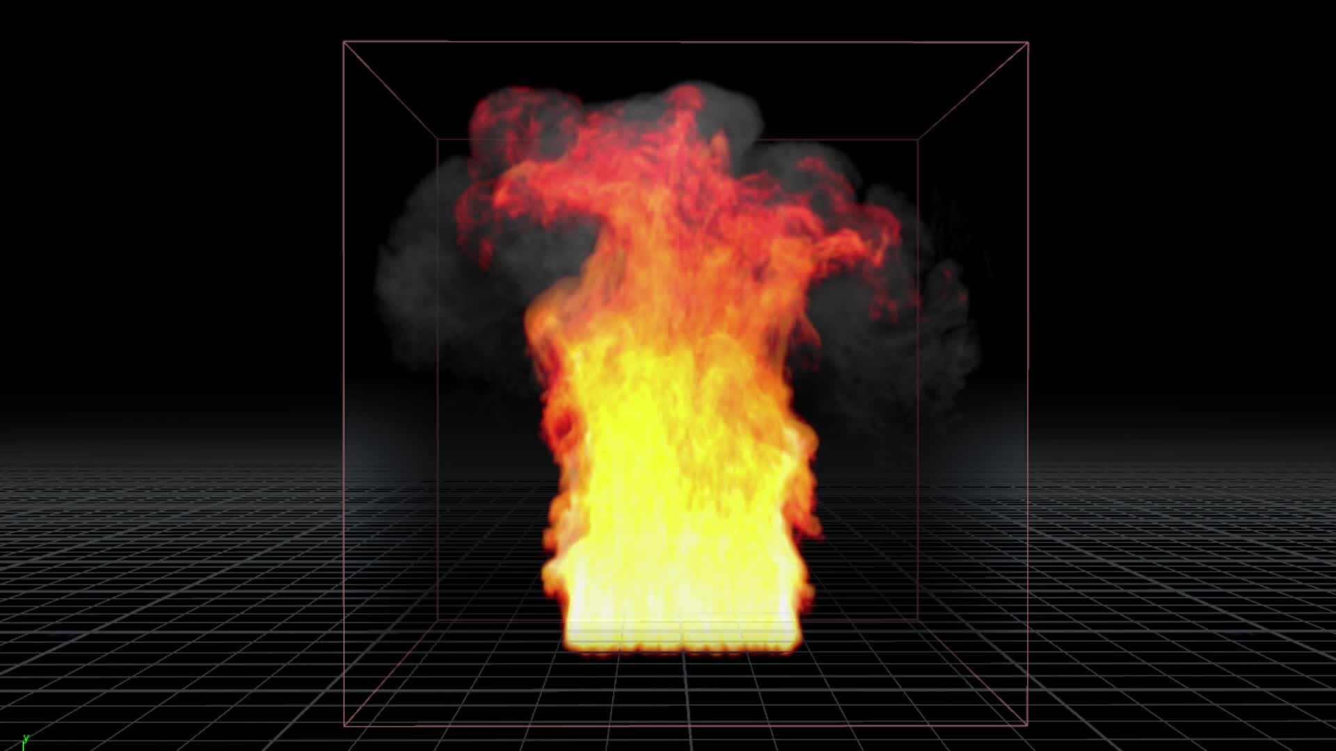 ArtStation - My first Fire sim Flipbook