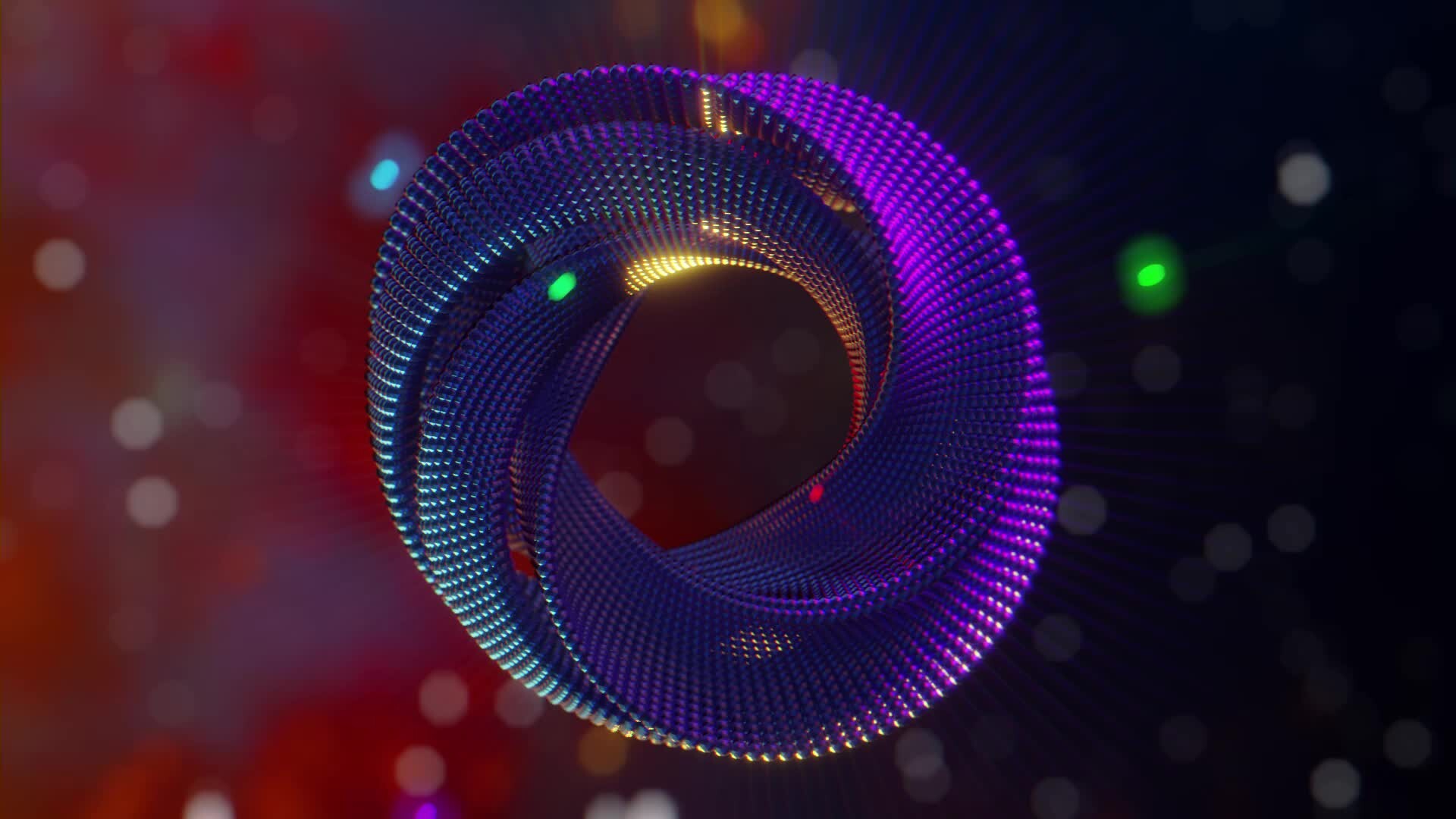 Alex Koronevskiy - Motion graphic, particle ring animation