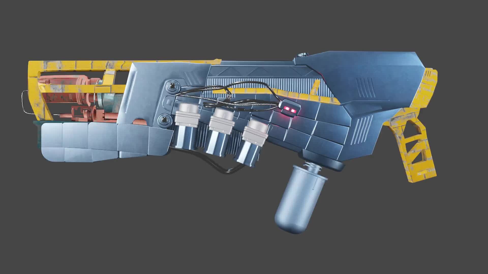 ArtStation - laser gun 360