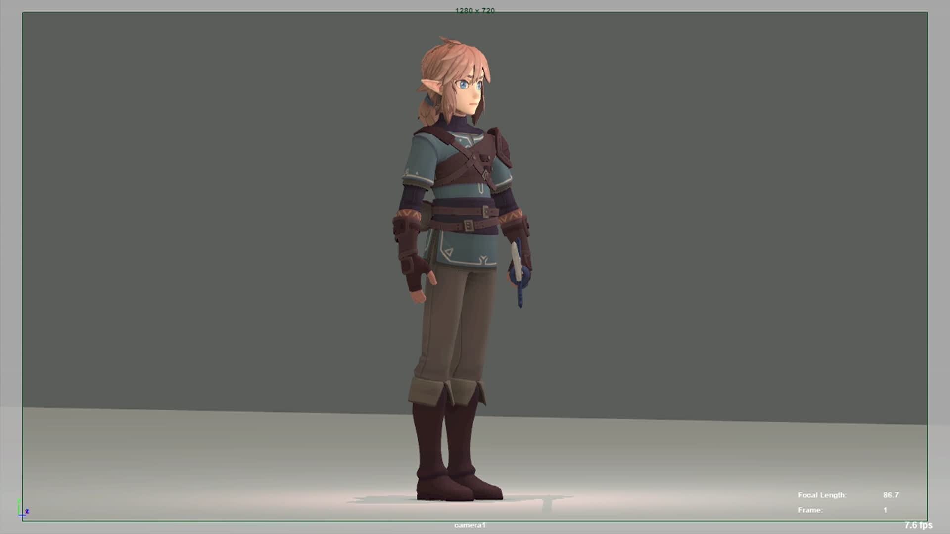 ArtStation - Attack cycle Link - Z:BOTW