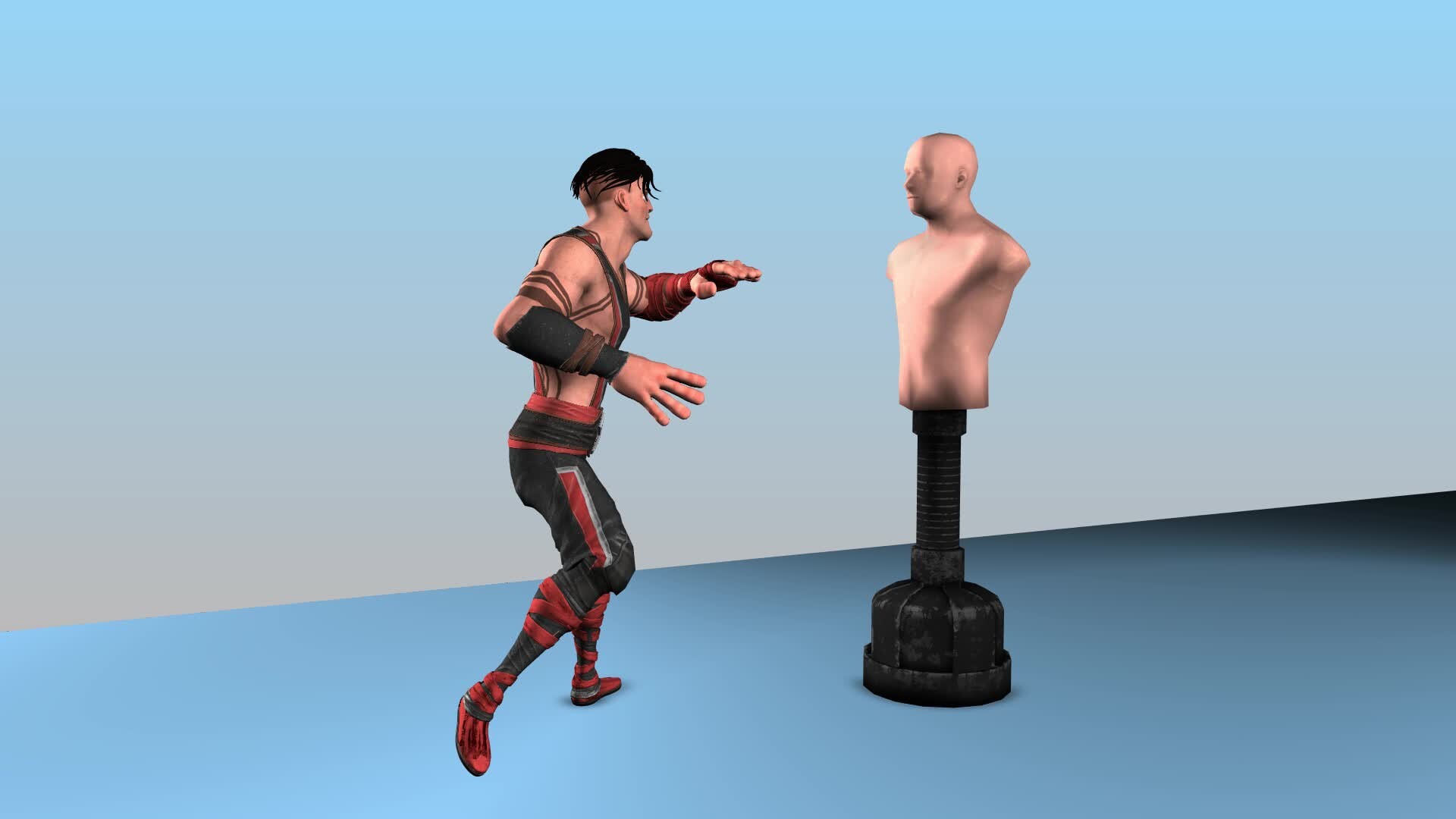 ArtStation - Kick Animation