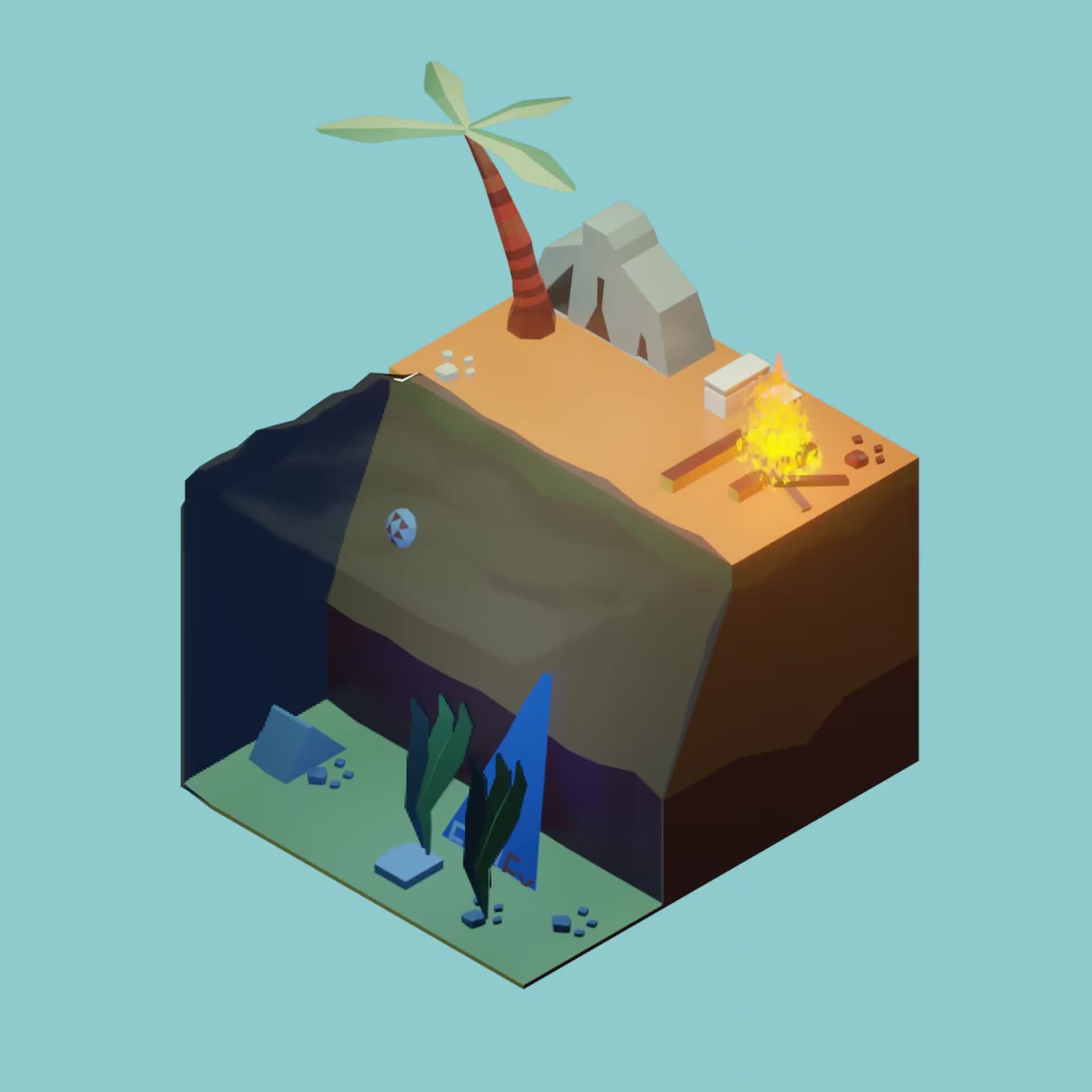 ArtStation - Lyke Island Fan Art - Chuck's Nook