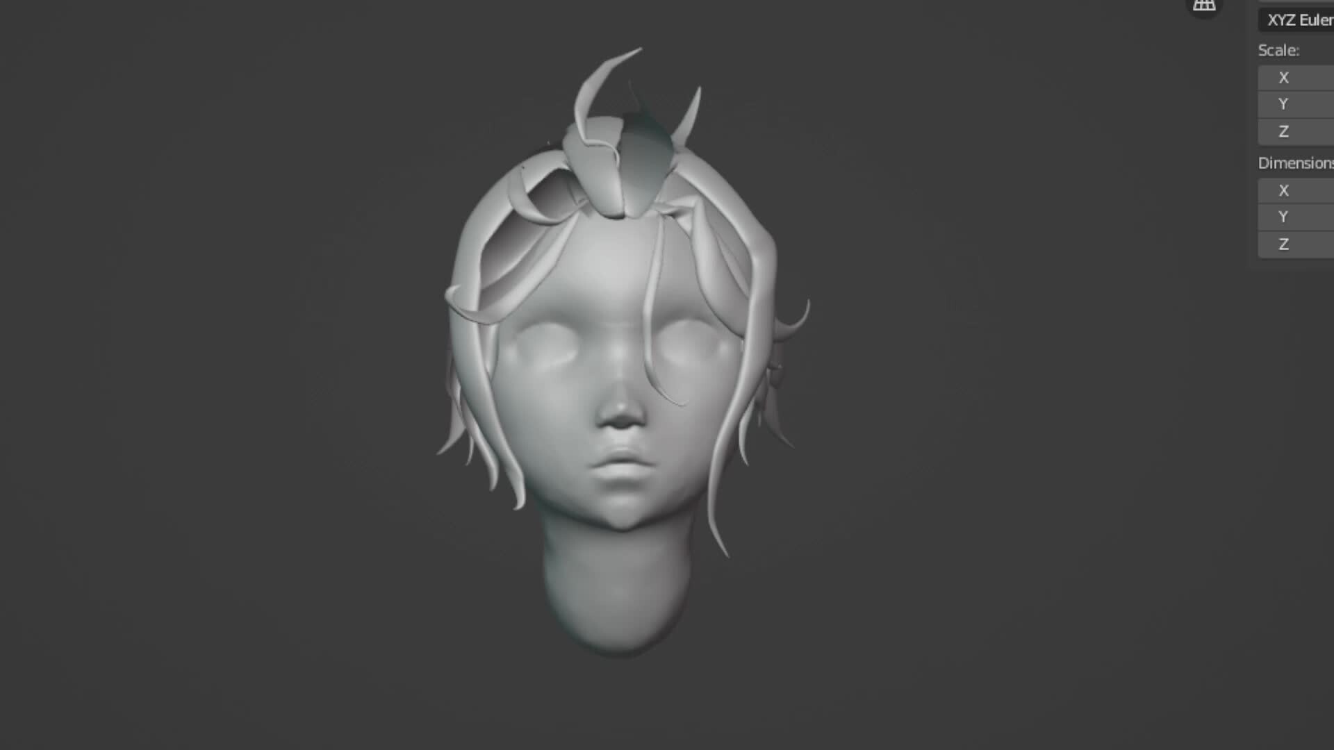 ArtStation - OC Head Sculpt 1