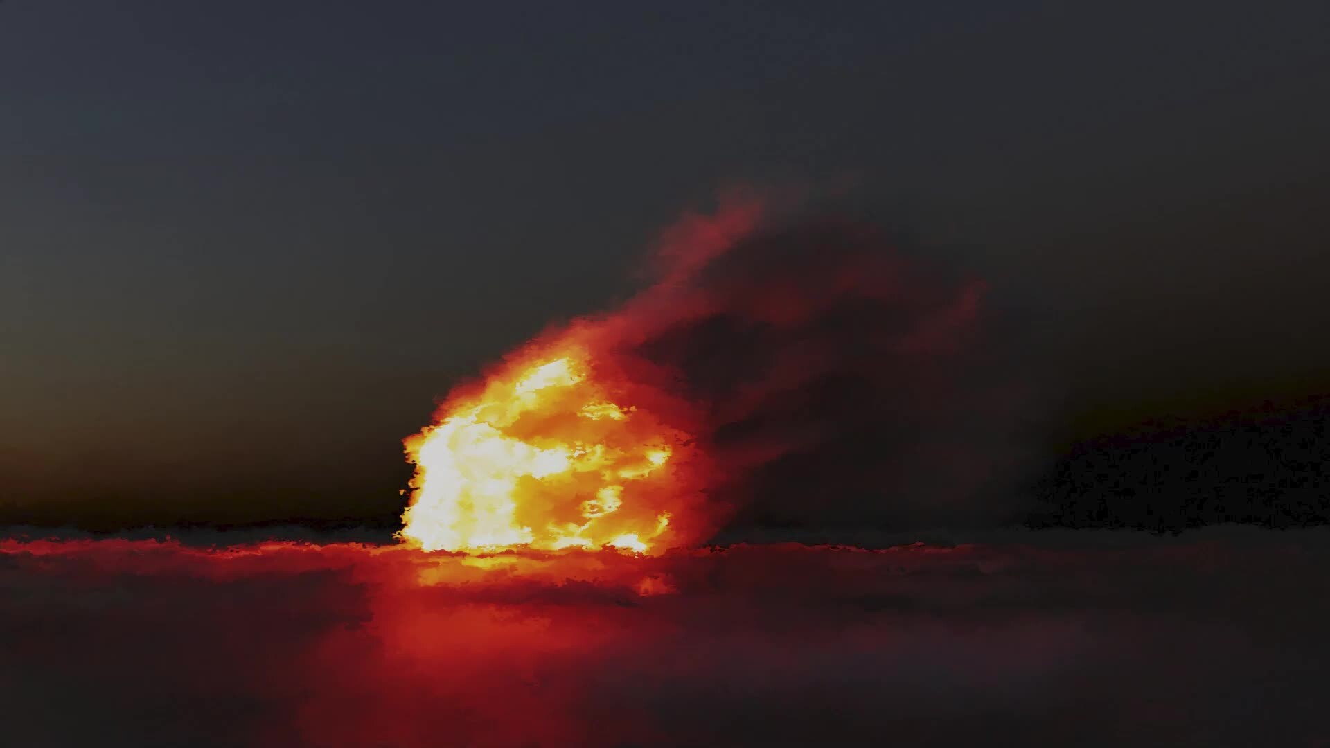 ArtStation - BURNING - Oil Painting Shader Test