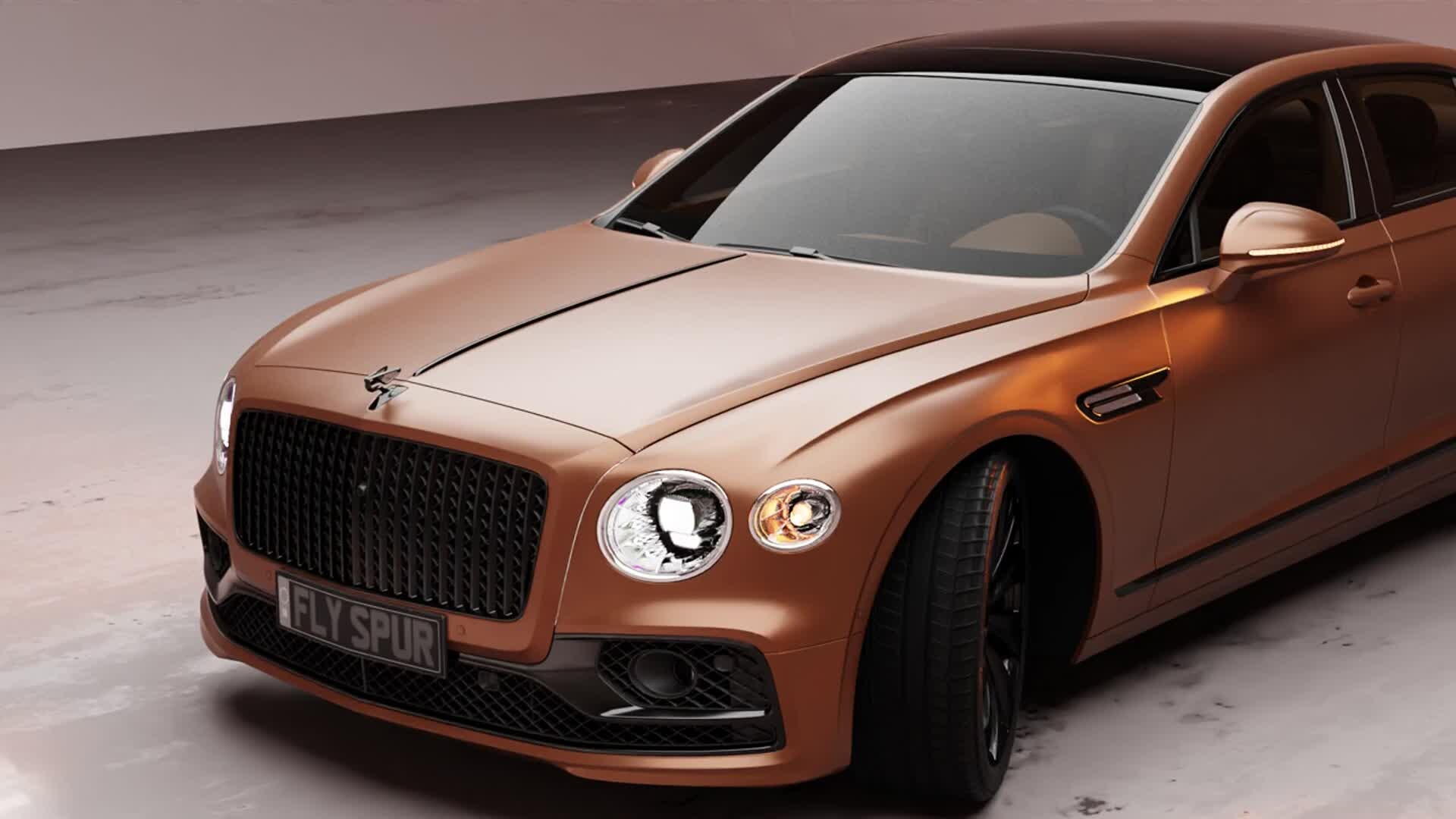 ArtStation - Bentley Flying Spur Short Animation