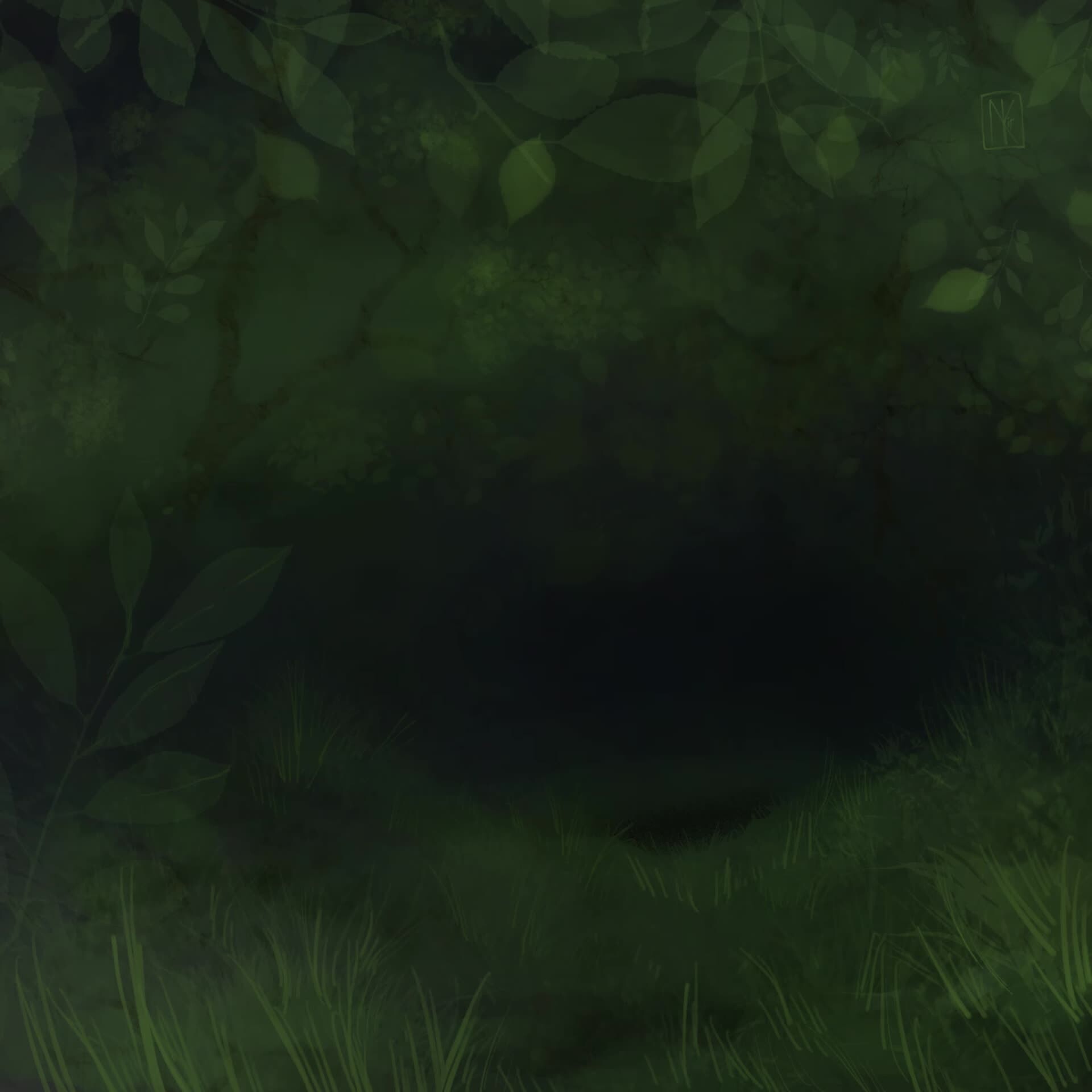 ArtStation - Unknown creature in the forest