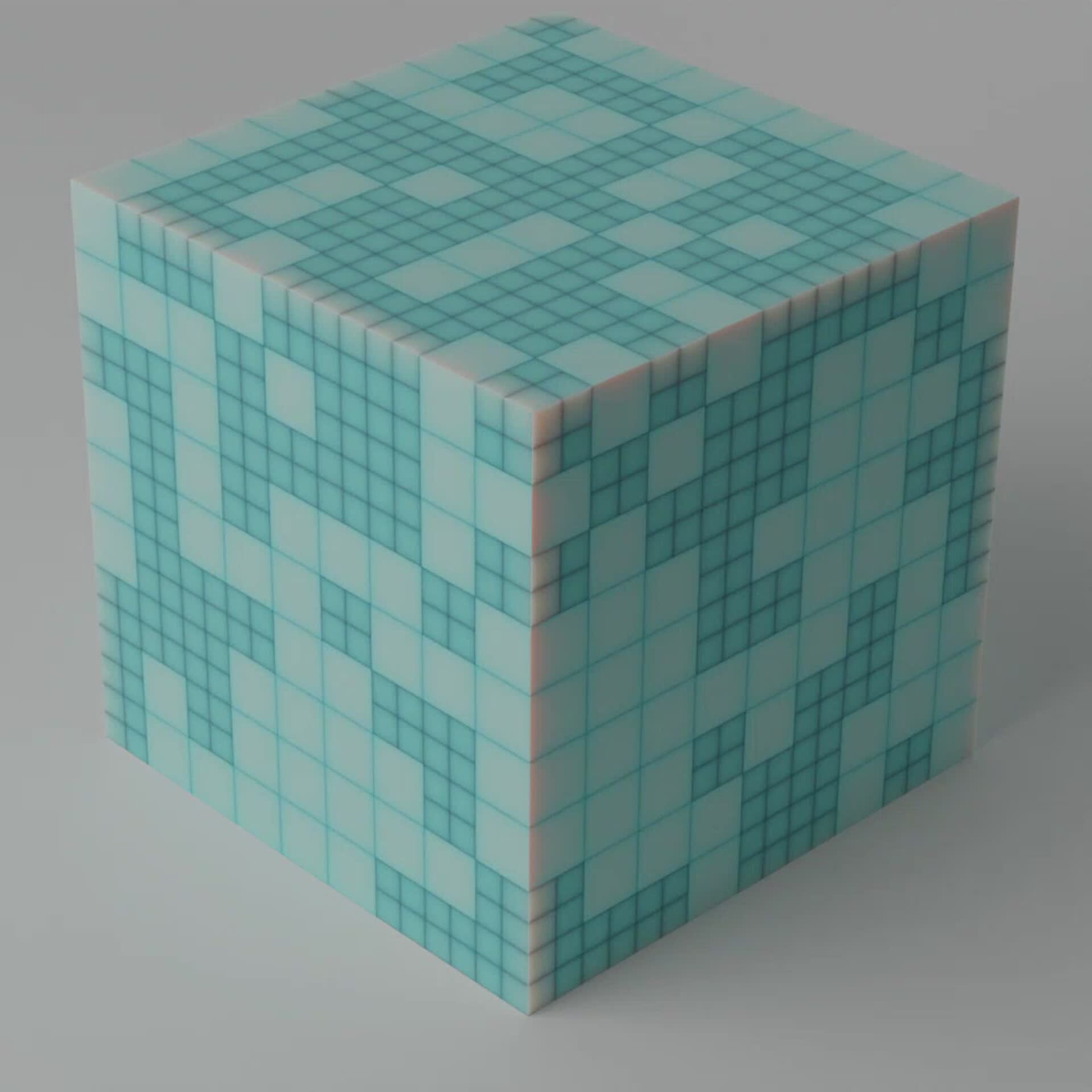 ArtStation - Procedural Cube (Geometry nodes)