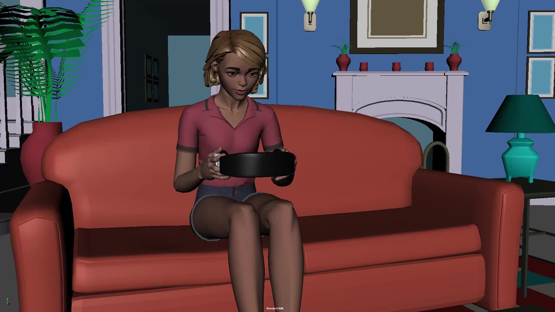 ArtStation - Sitting Performance