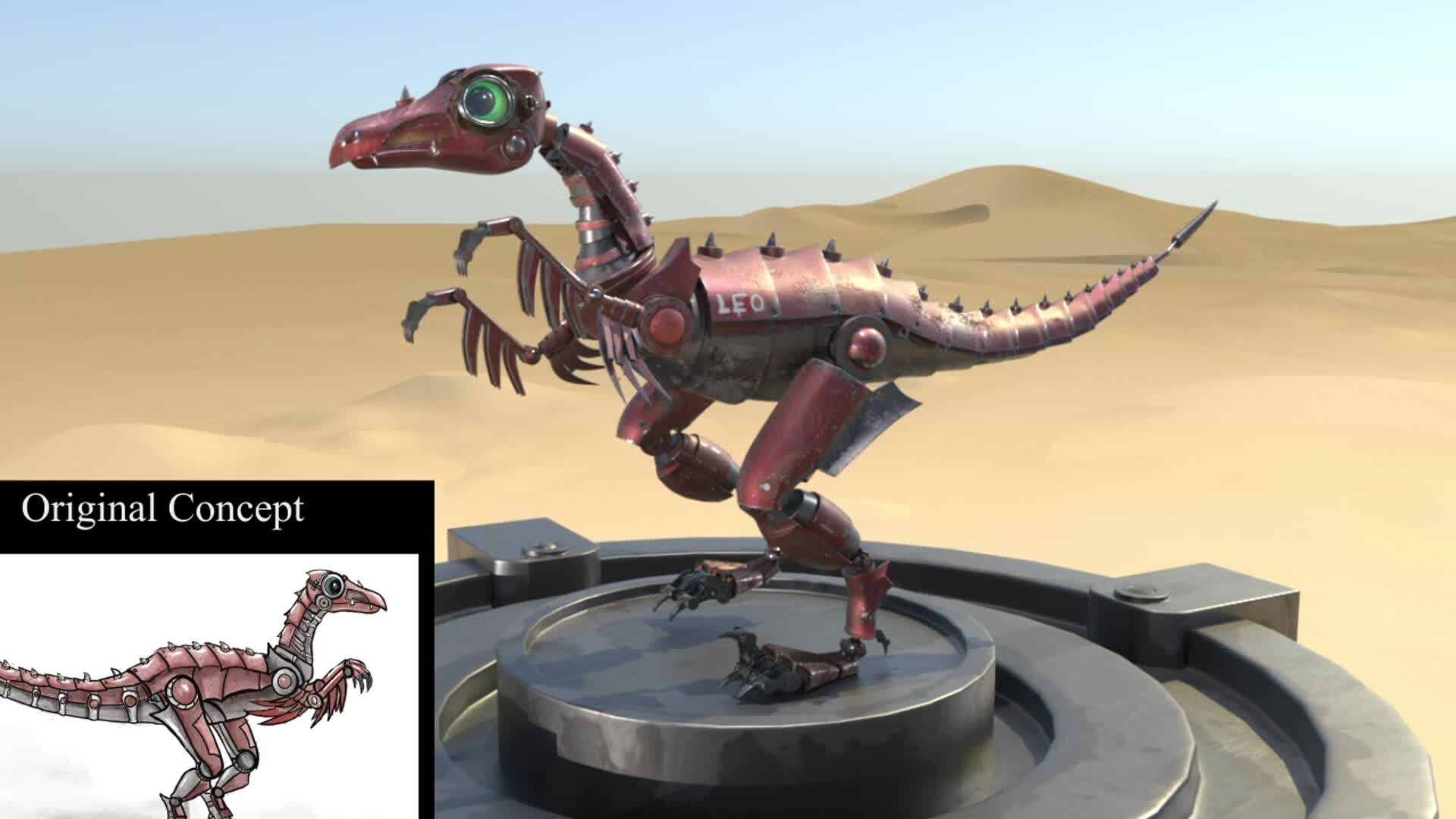 April Kinney - Mechanimal - LEO