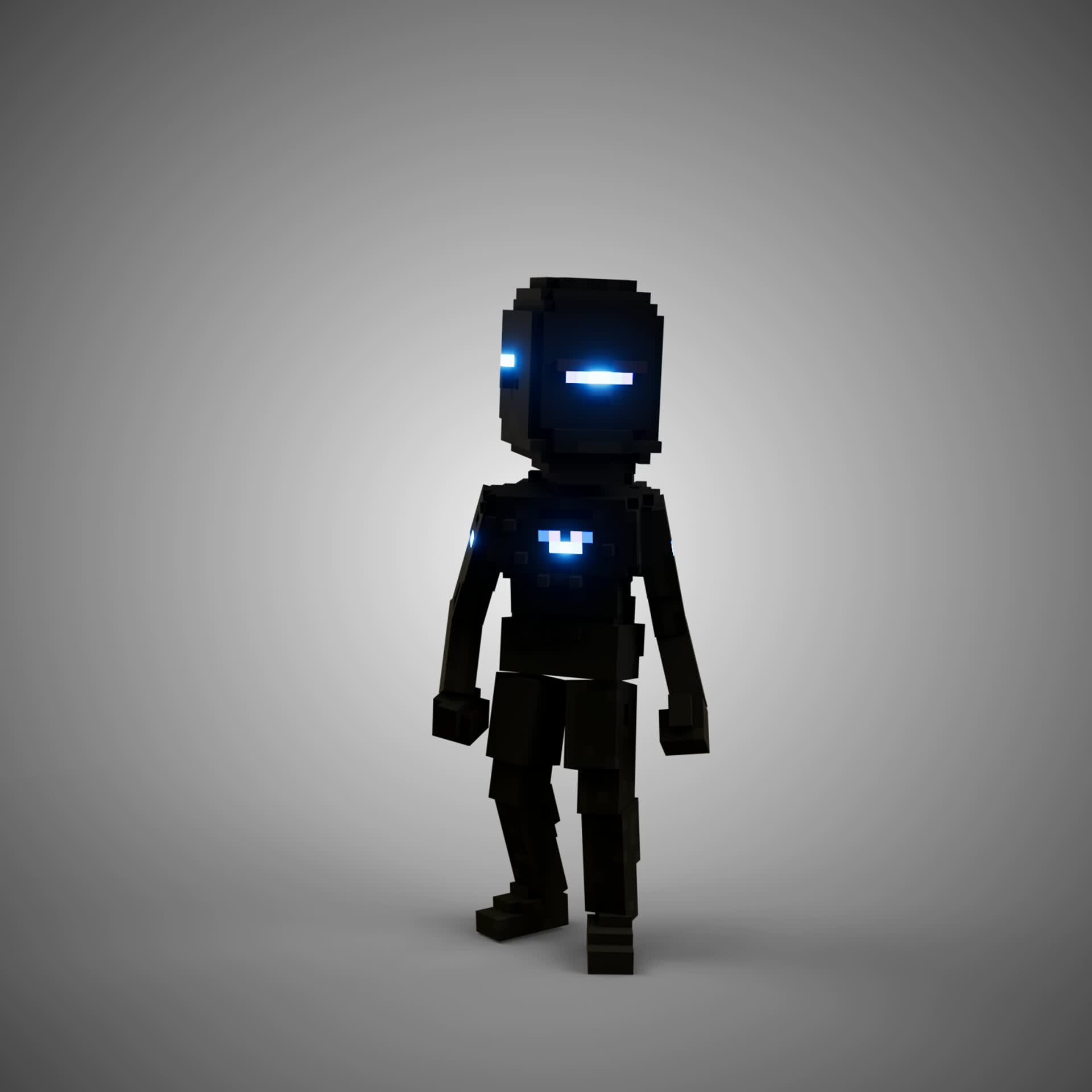 ArtStation - Black Cyberpunk Avatar