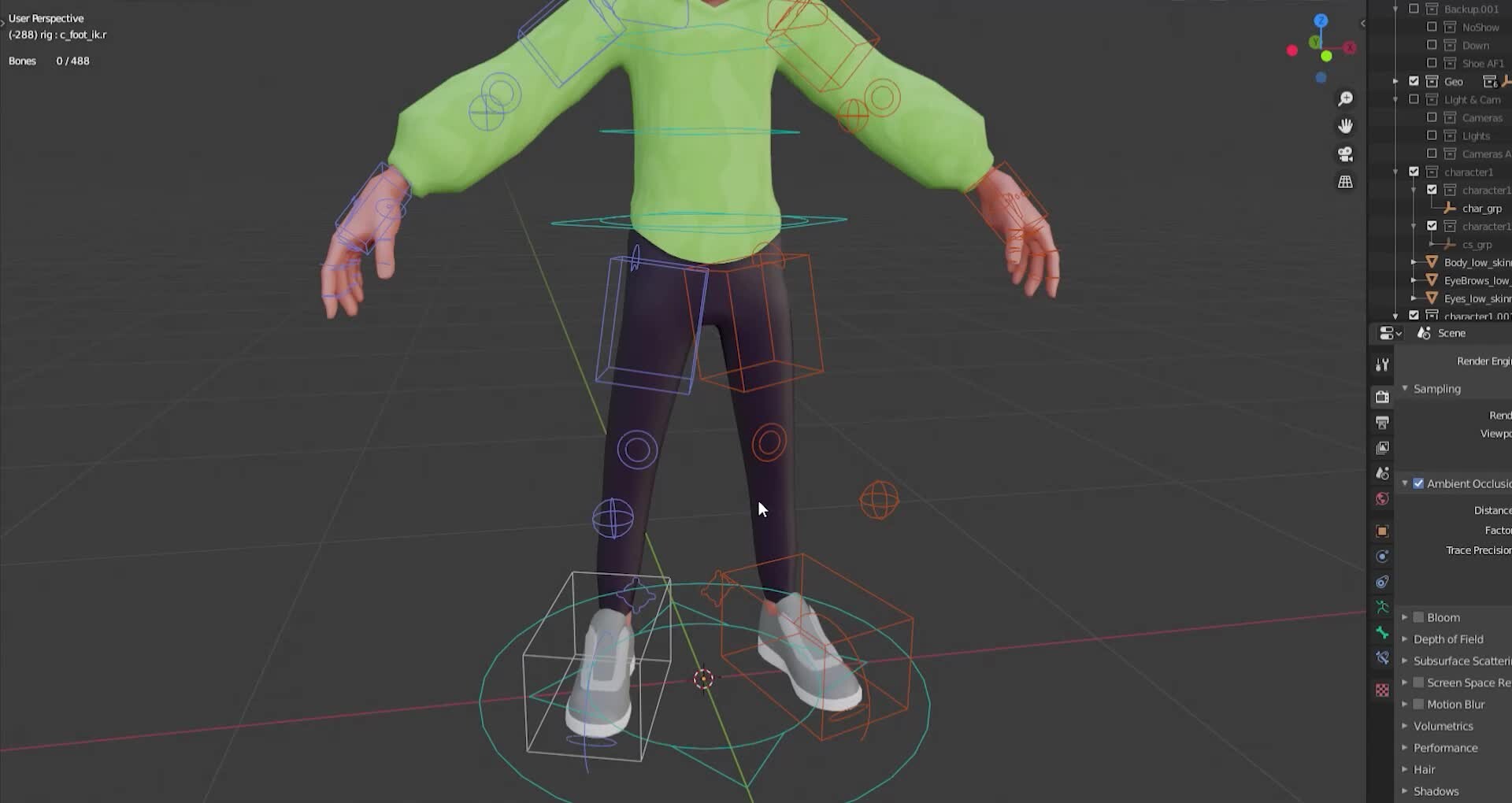 ArtStation - Advanced Character Rig