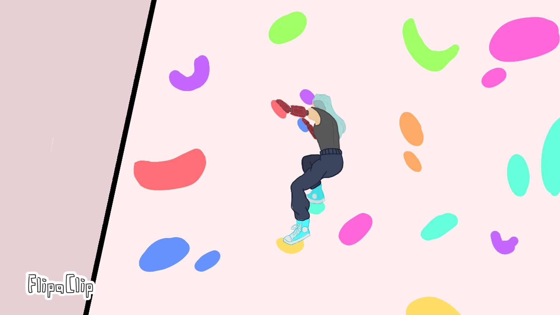 ArtStation - Rock climbing animation