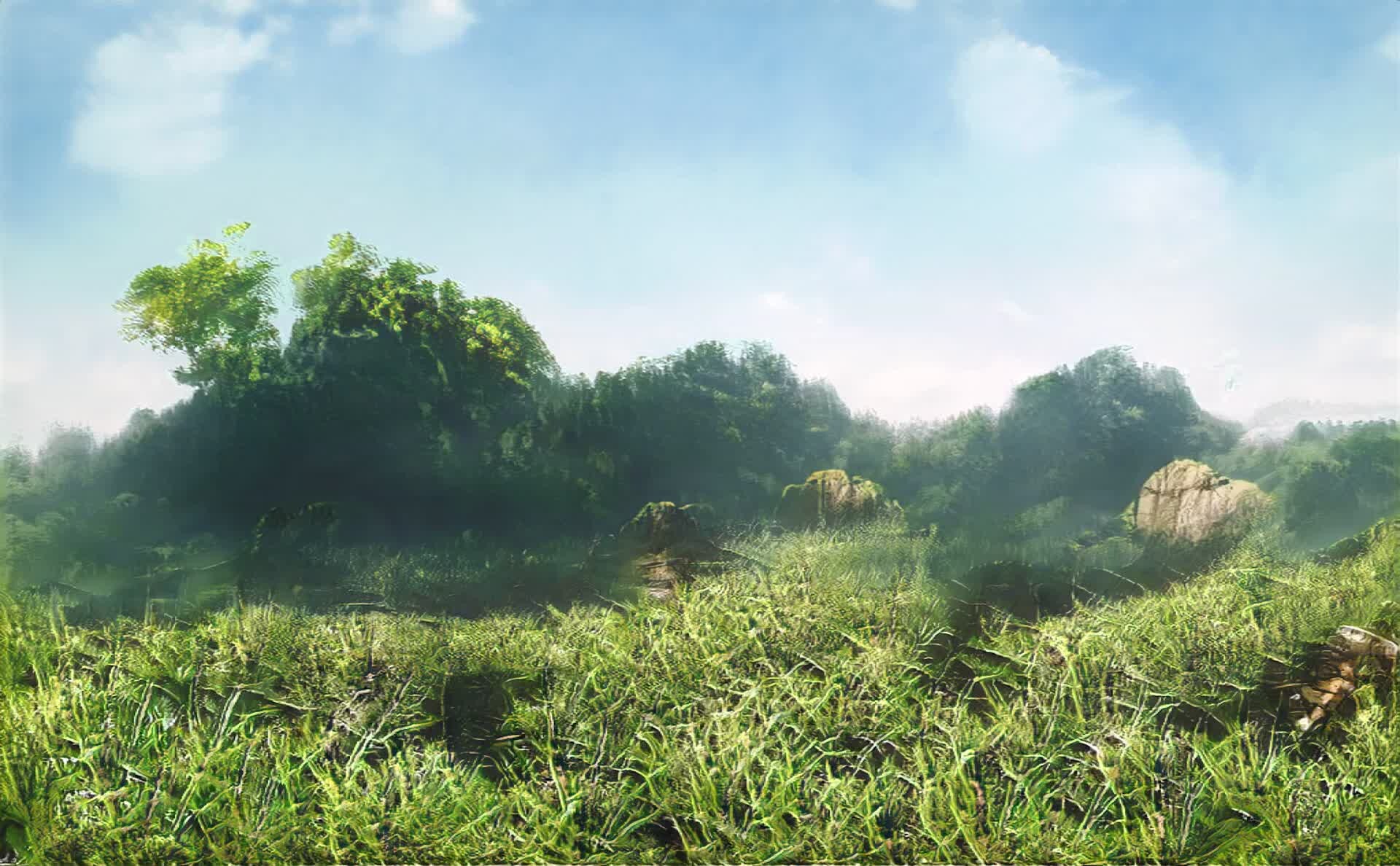 ArtStation - Green and grass Concept art