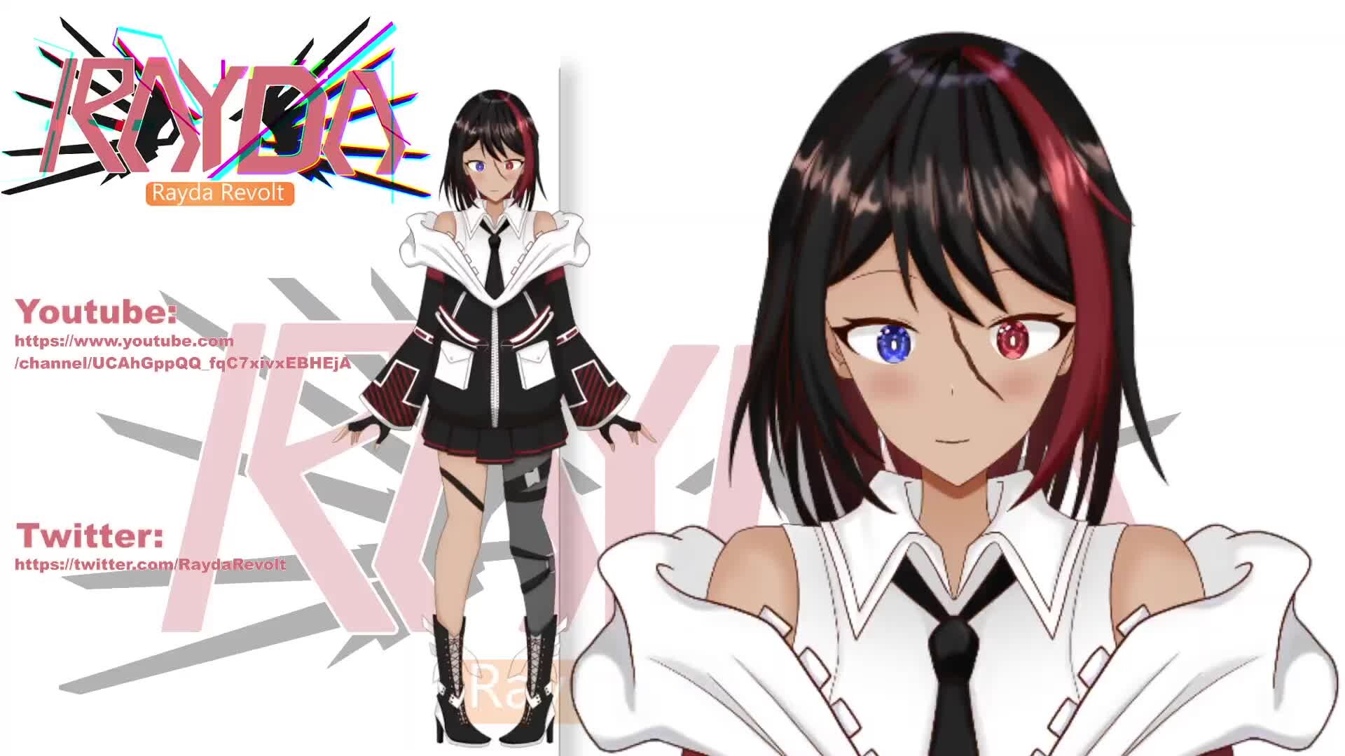 ArtStation - 【VTuber Showcase】 Rayda Revolt 【Live2D VTuber】