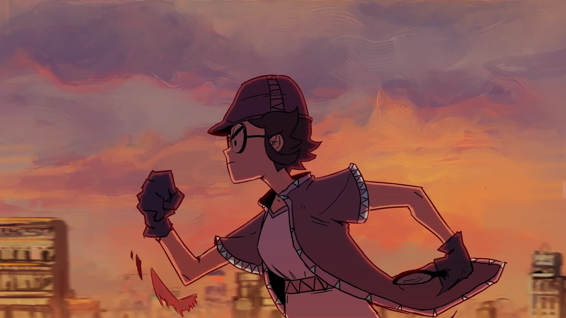 ArtStation - Detective Girl Running Animation Loop