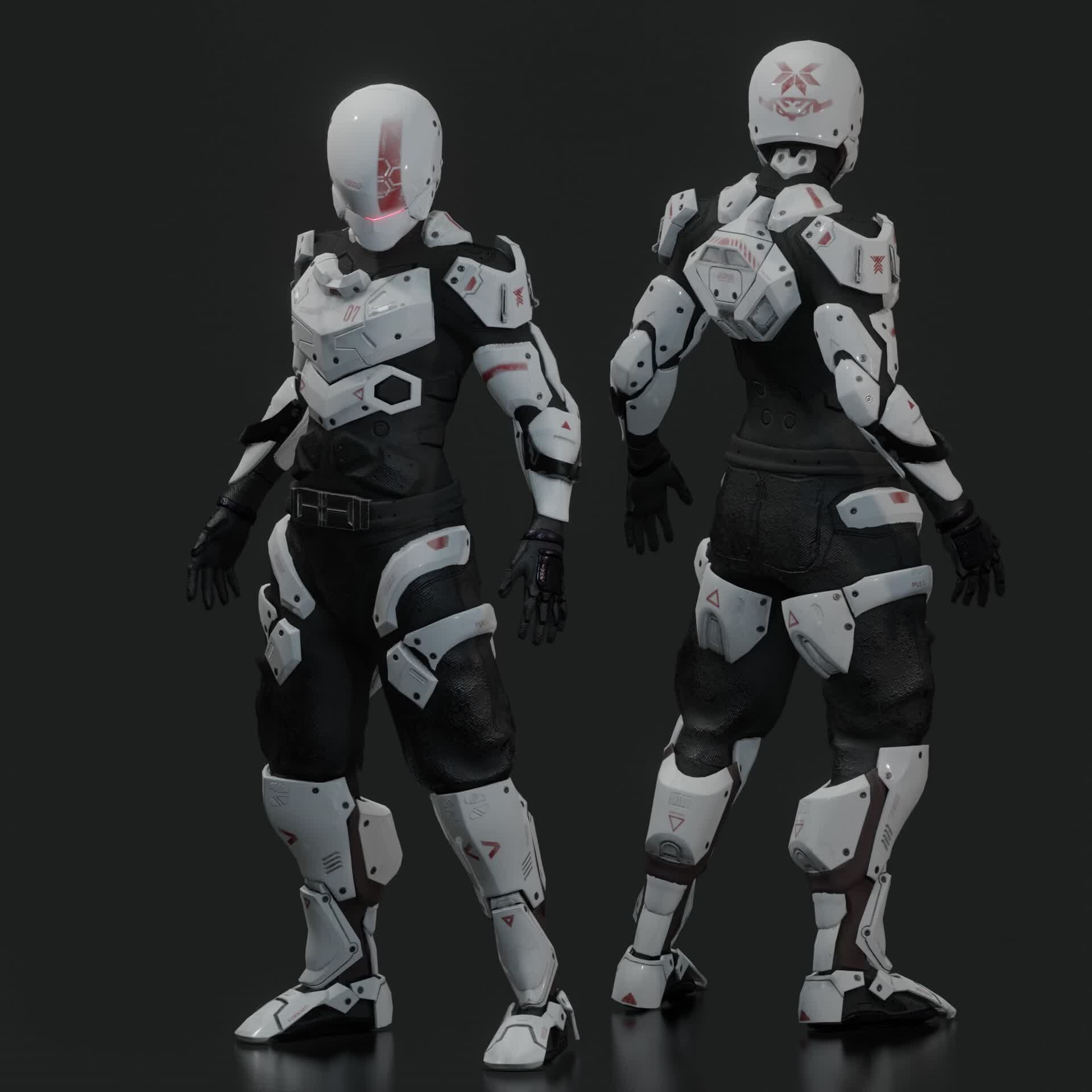 ArtStation - Armored future man