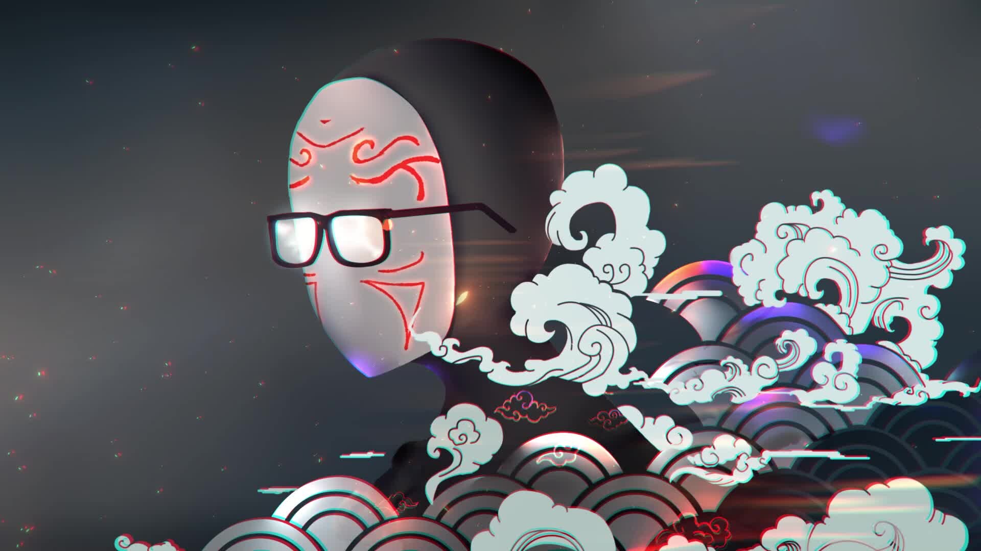 ArtStation - Masked haracter animation loop