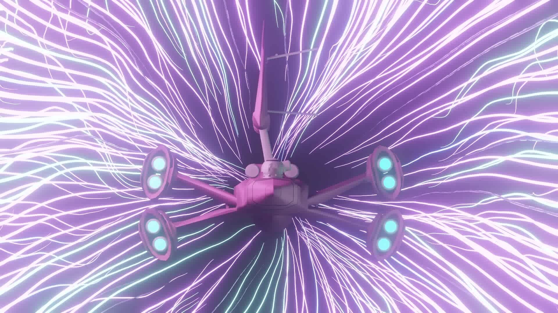 ArtStation - Windsail Ship in the Void