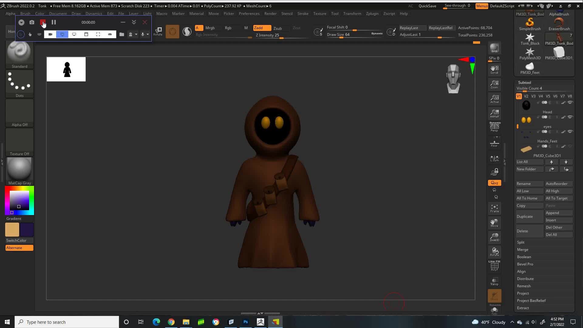ArtStation - Tonk the Jawa sculpt