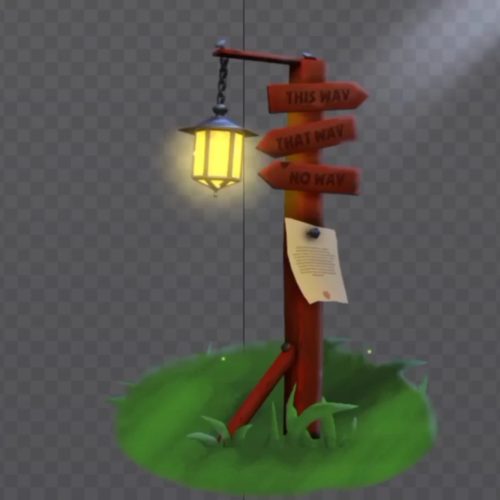 ArtStation - Lantern 2d animation in spine2d