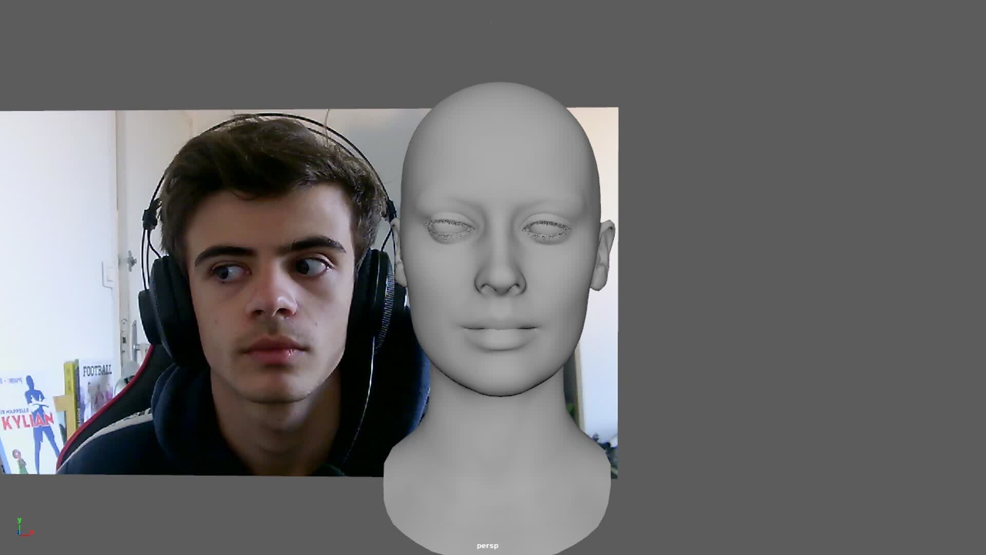 ArtStation - Facial Mocap test N°1