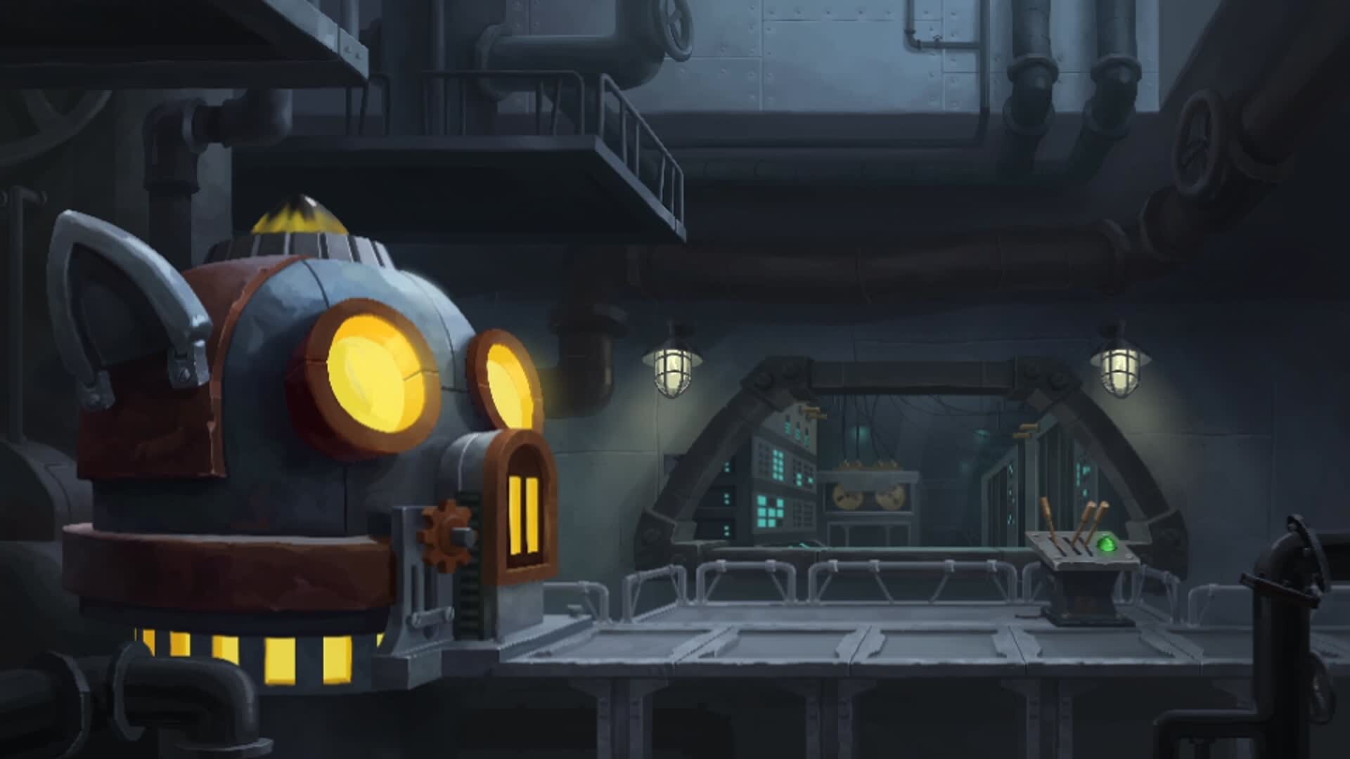 ArtStation - Engine Room / Growing Stronger Project