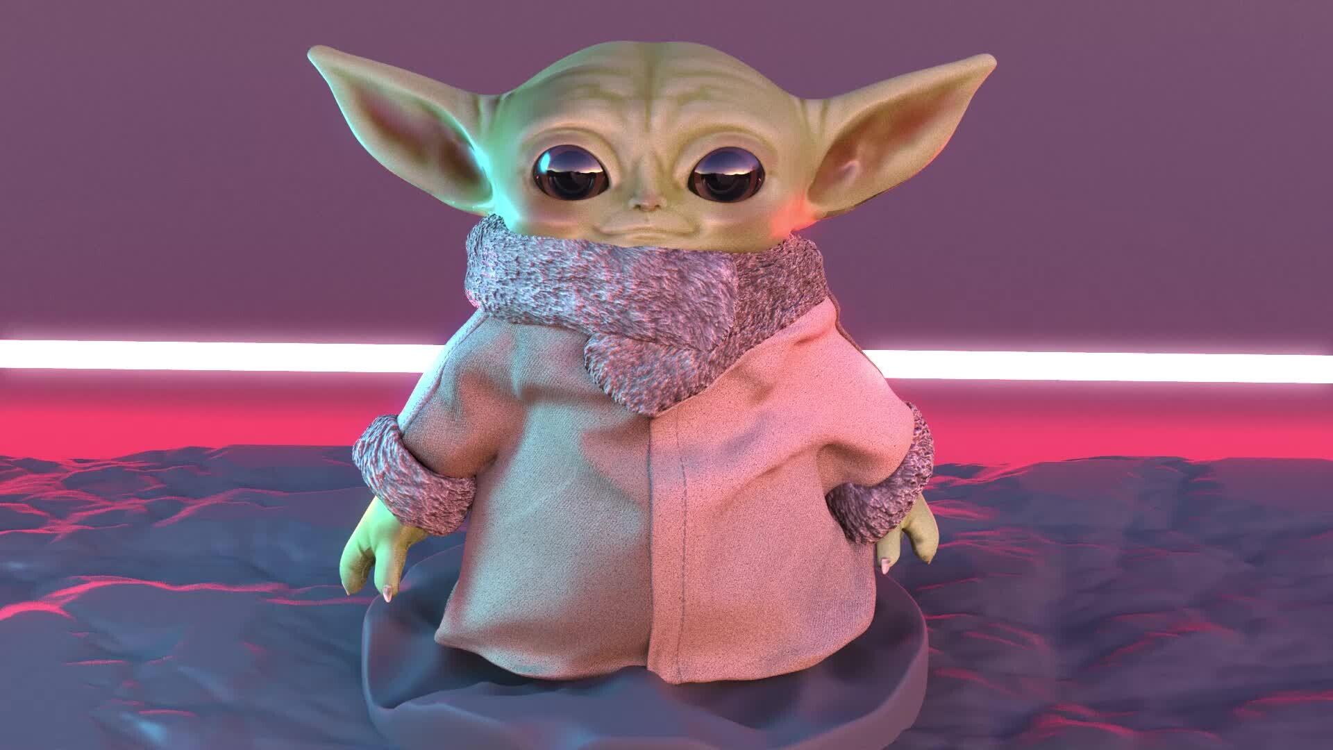 ArtStation - Baby Yoda