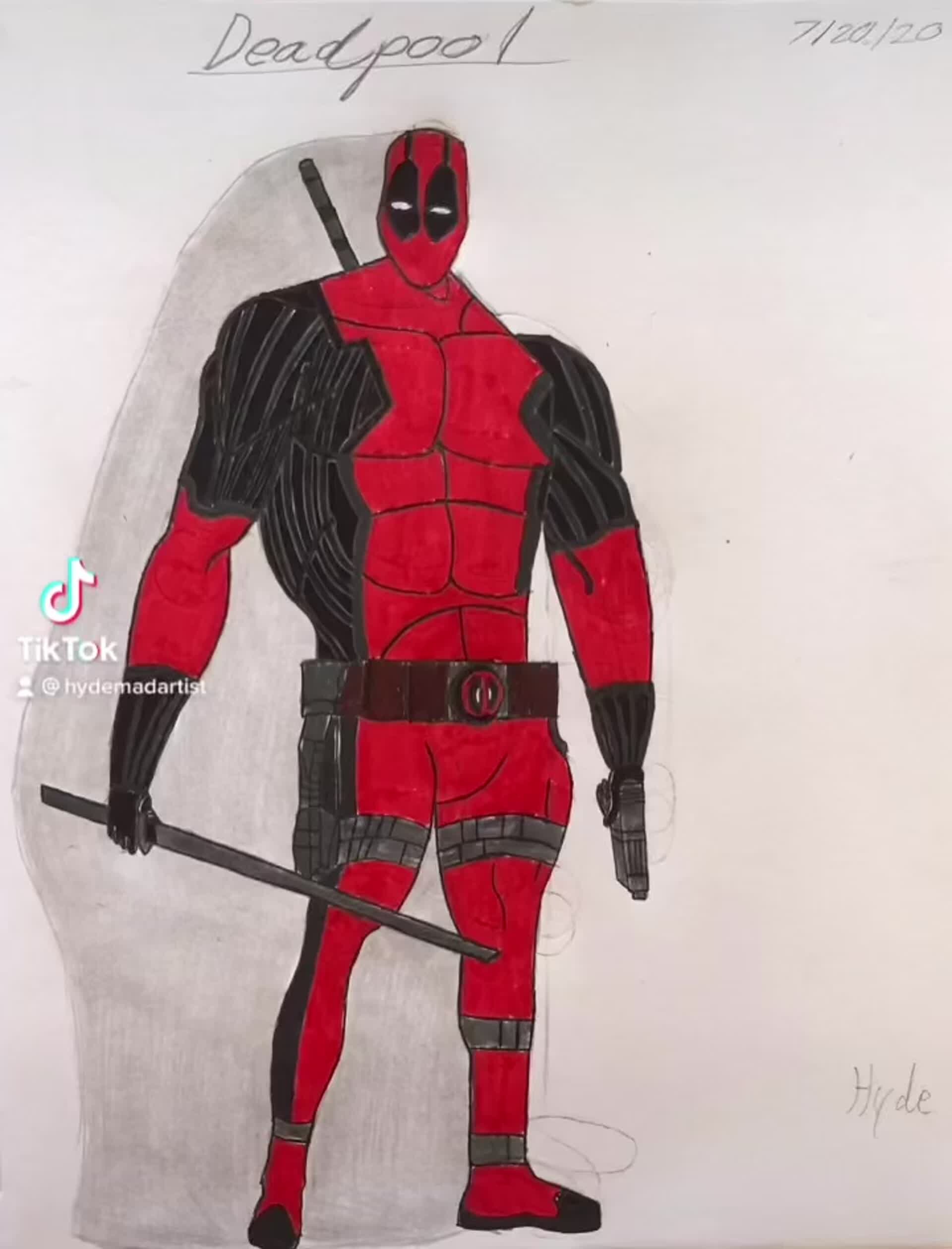 ArtStation - Deadpool and after