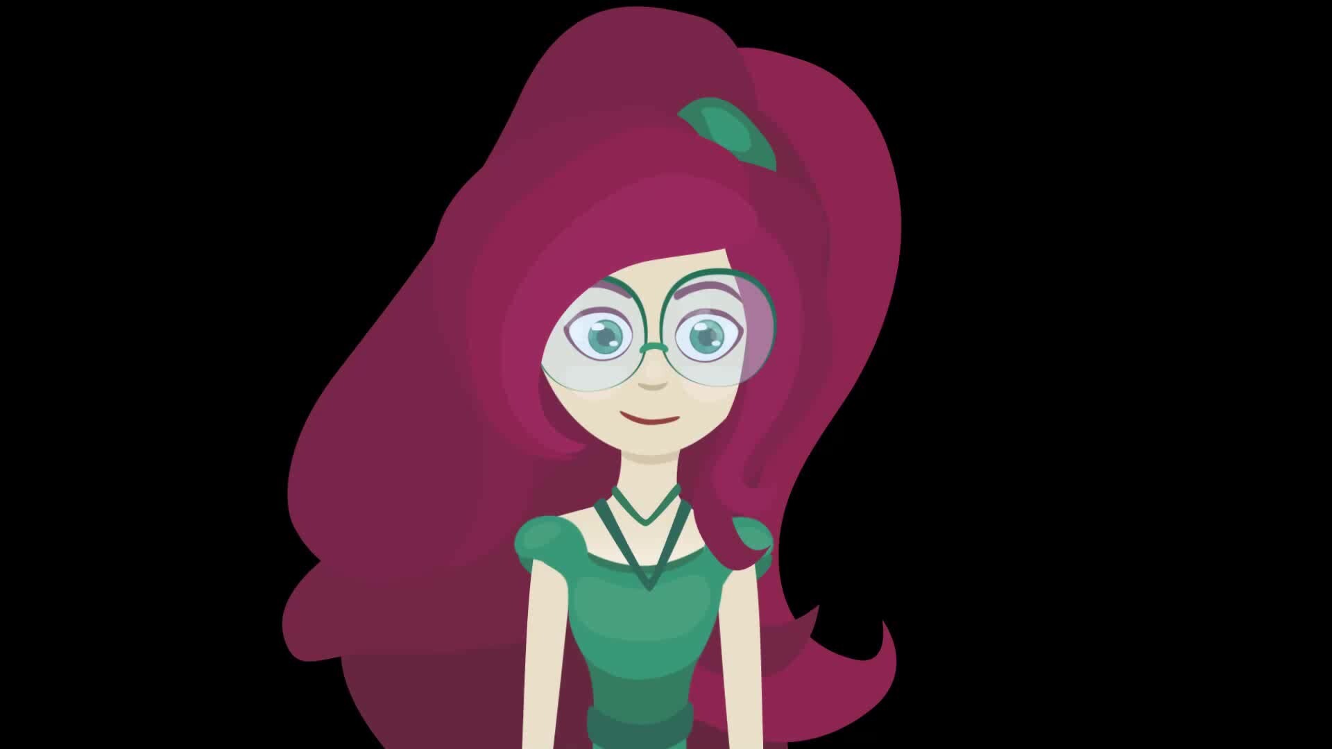 ArtStation - Lulu - character for the game interface