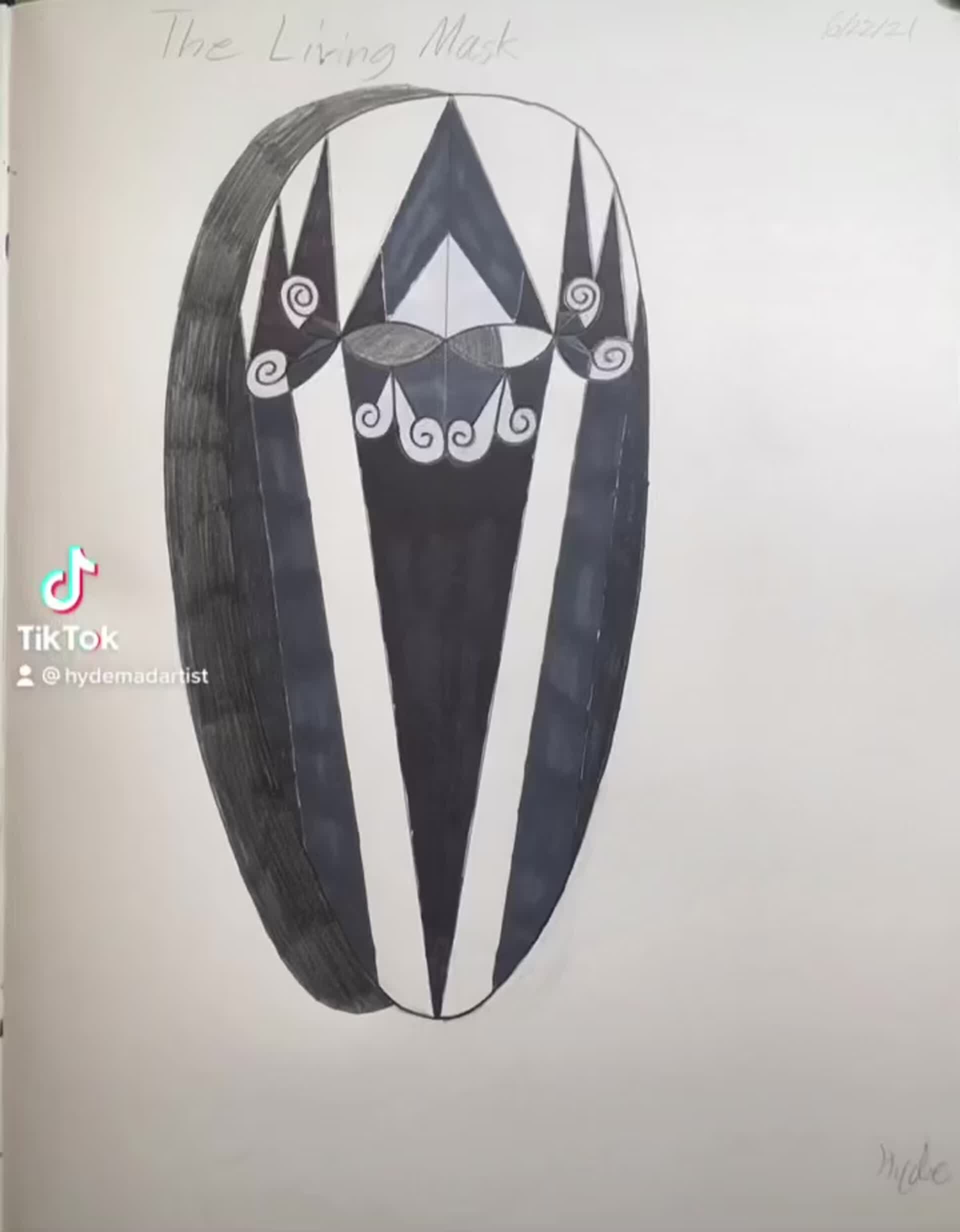 ArtStation - The Living Mask and after