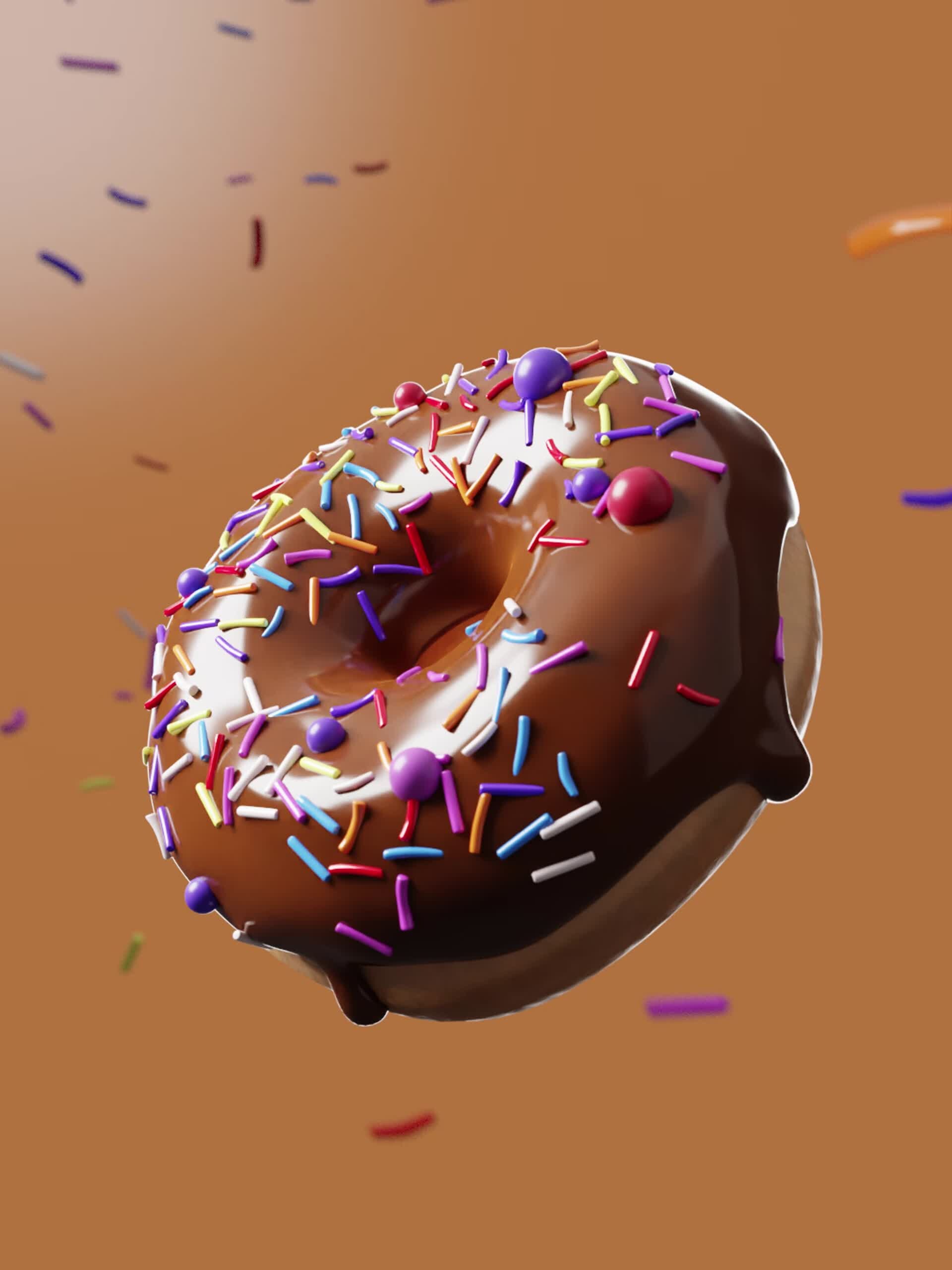 ArtStation - 3d Donut