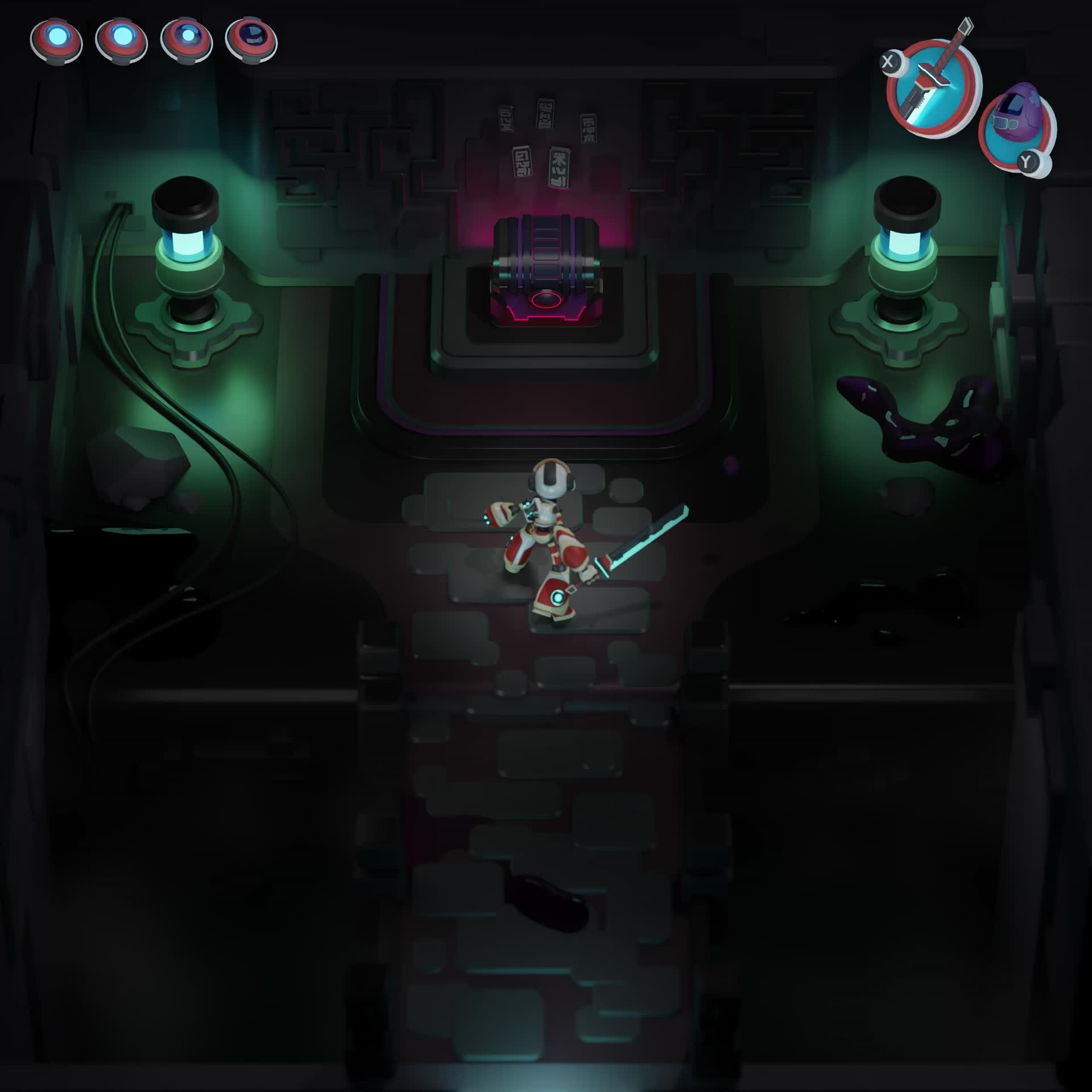 ArtStation - Cyber Mimic Cave