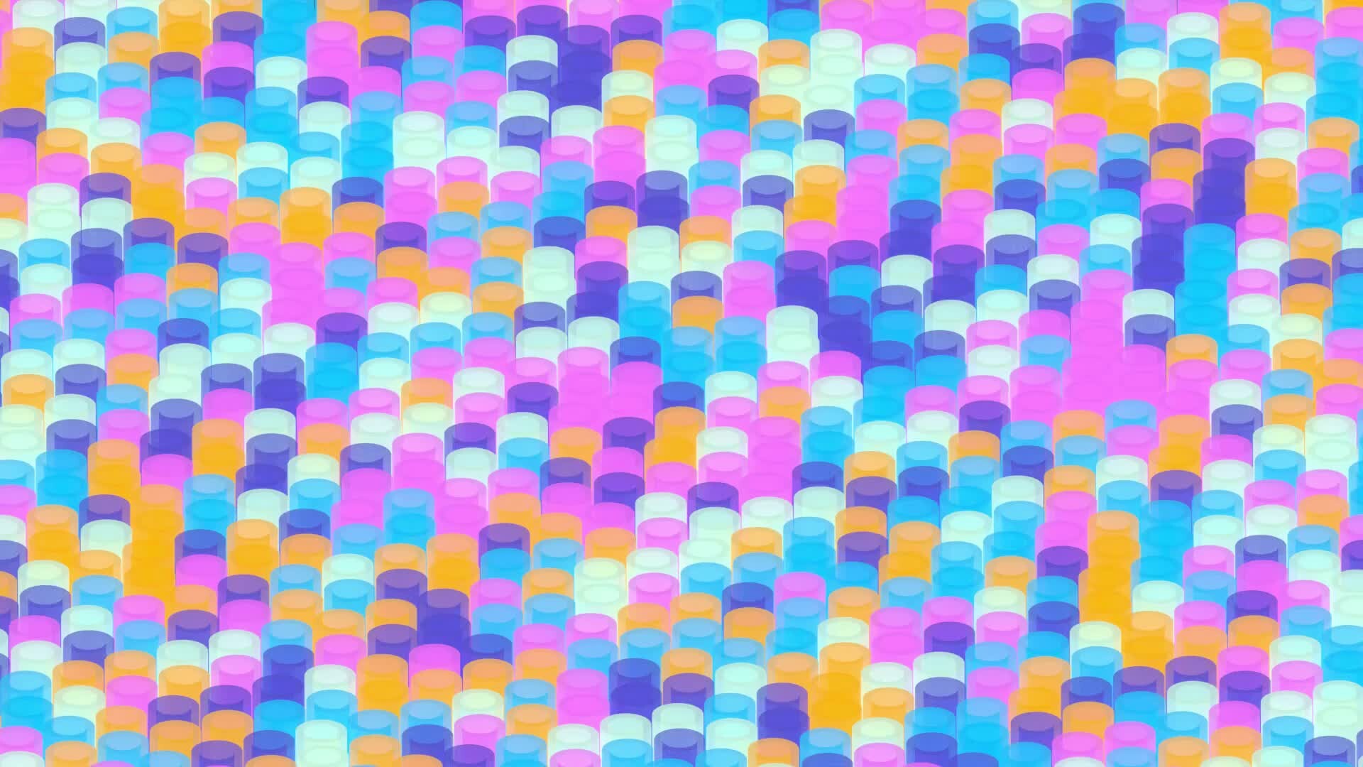 ArtStation - Pipes Simulation Animation 3 - Blender