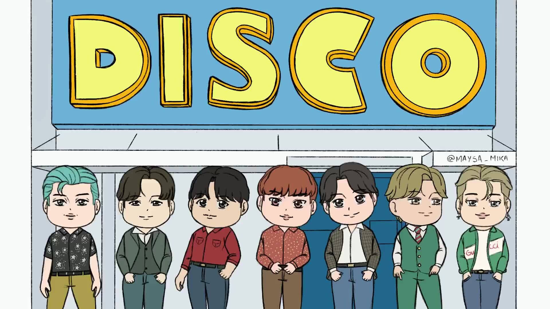 ArtStation - BTS Dynamite Animation