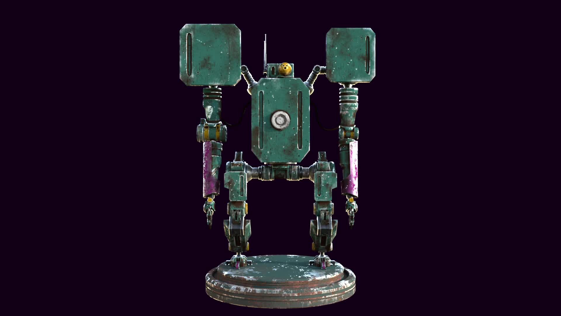 ArtStation - SHIELD ROBOT