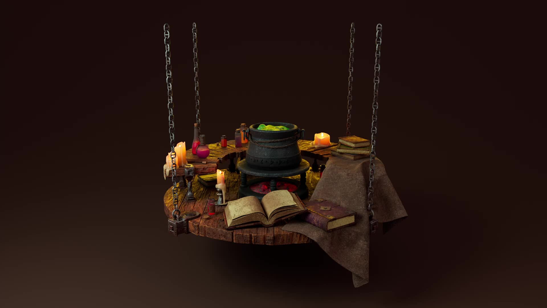 ArtStation - WIZARD´S TABLE