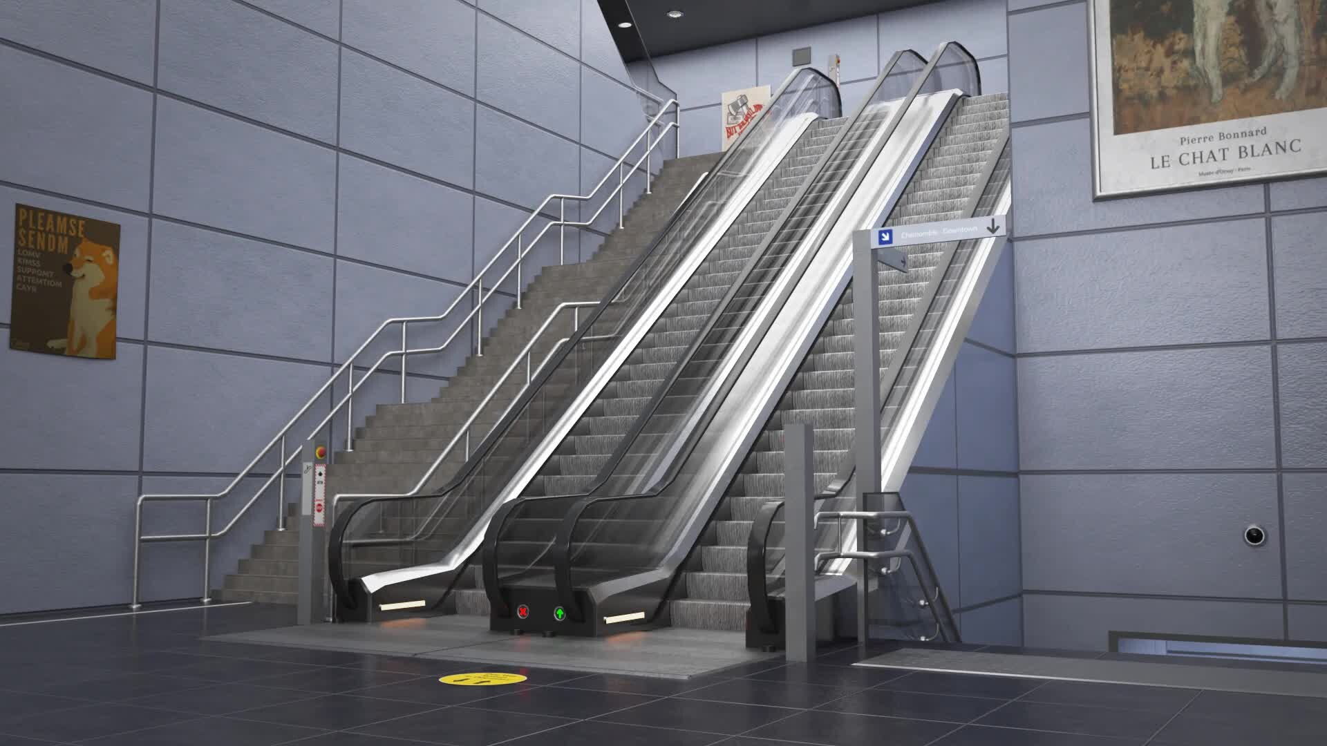 ArtStation - Escalator