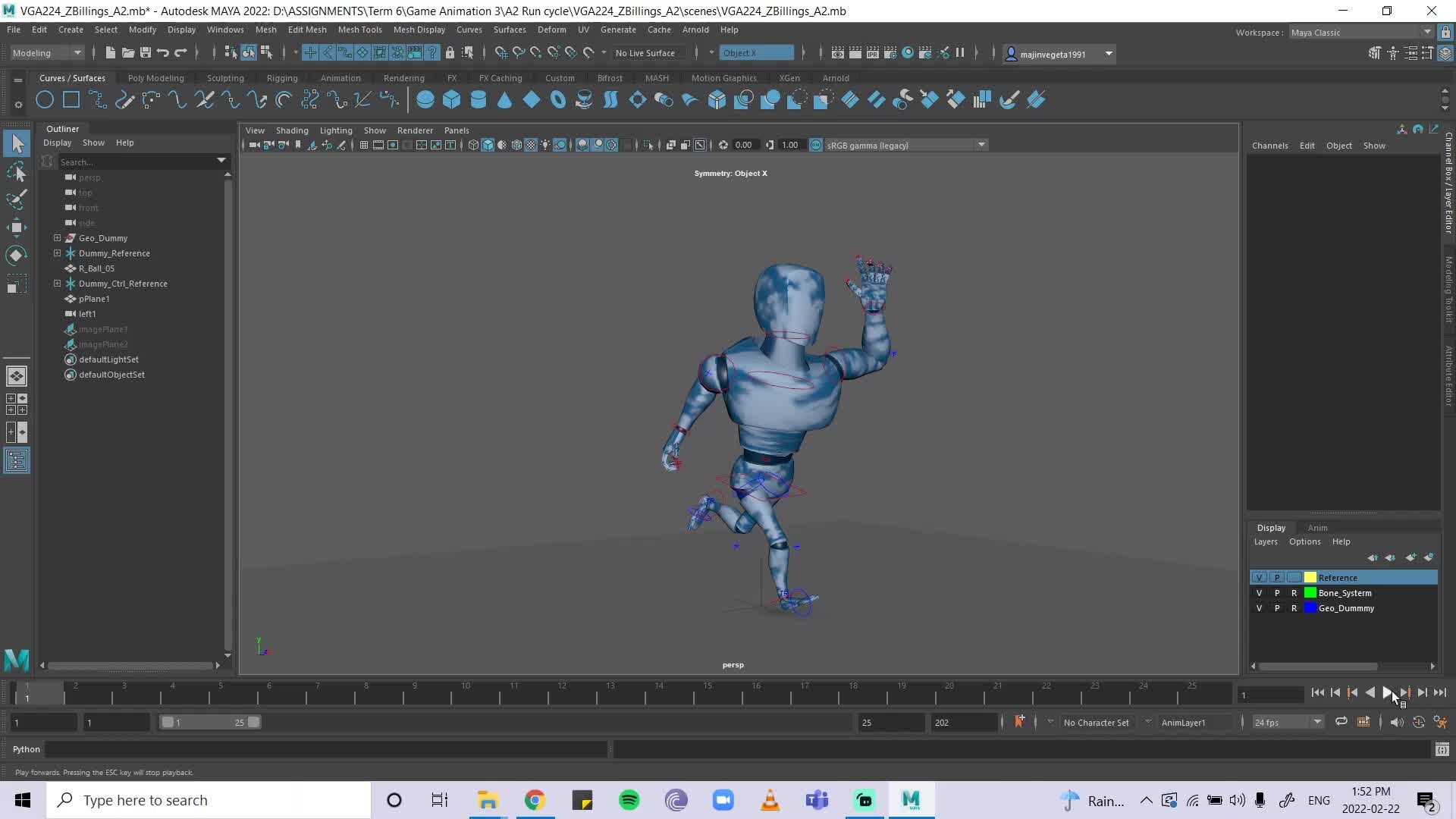 ArtStation - Run Cycle Animation