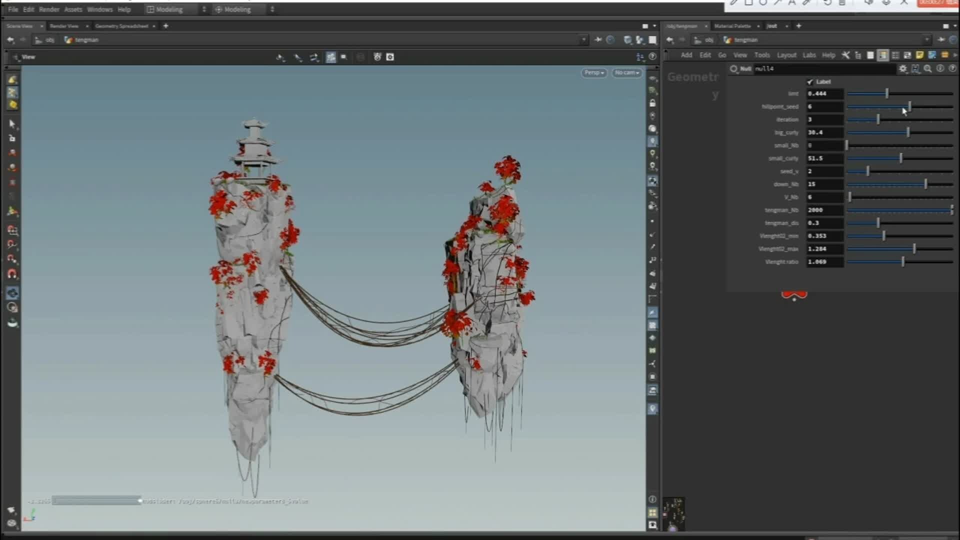 ArtStation - Hill Houdini