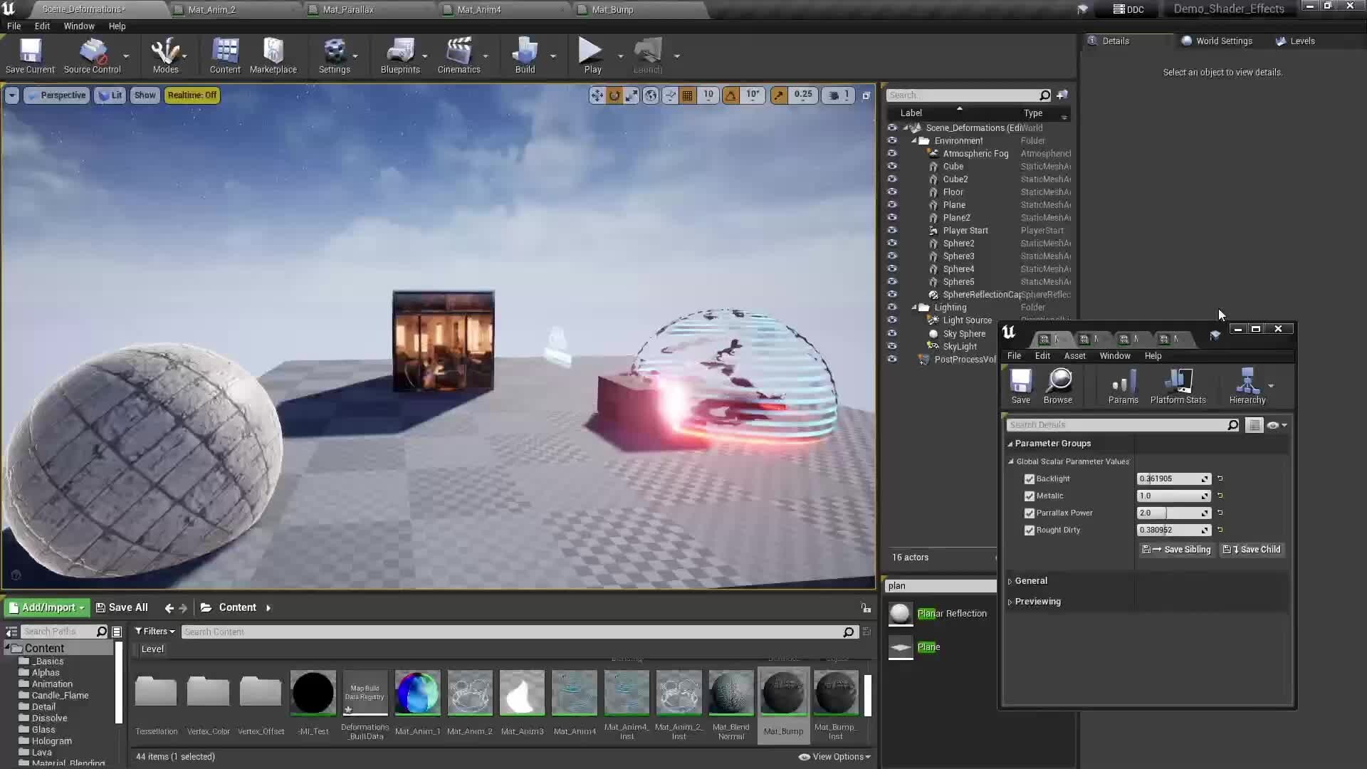ArtStation - Unreal Shader Effects
